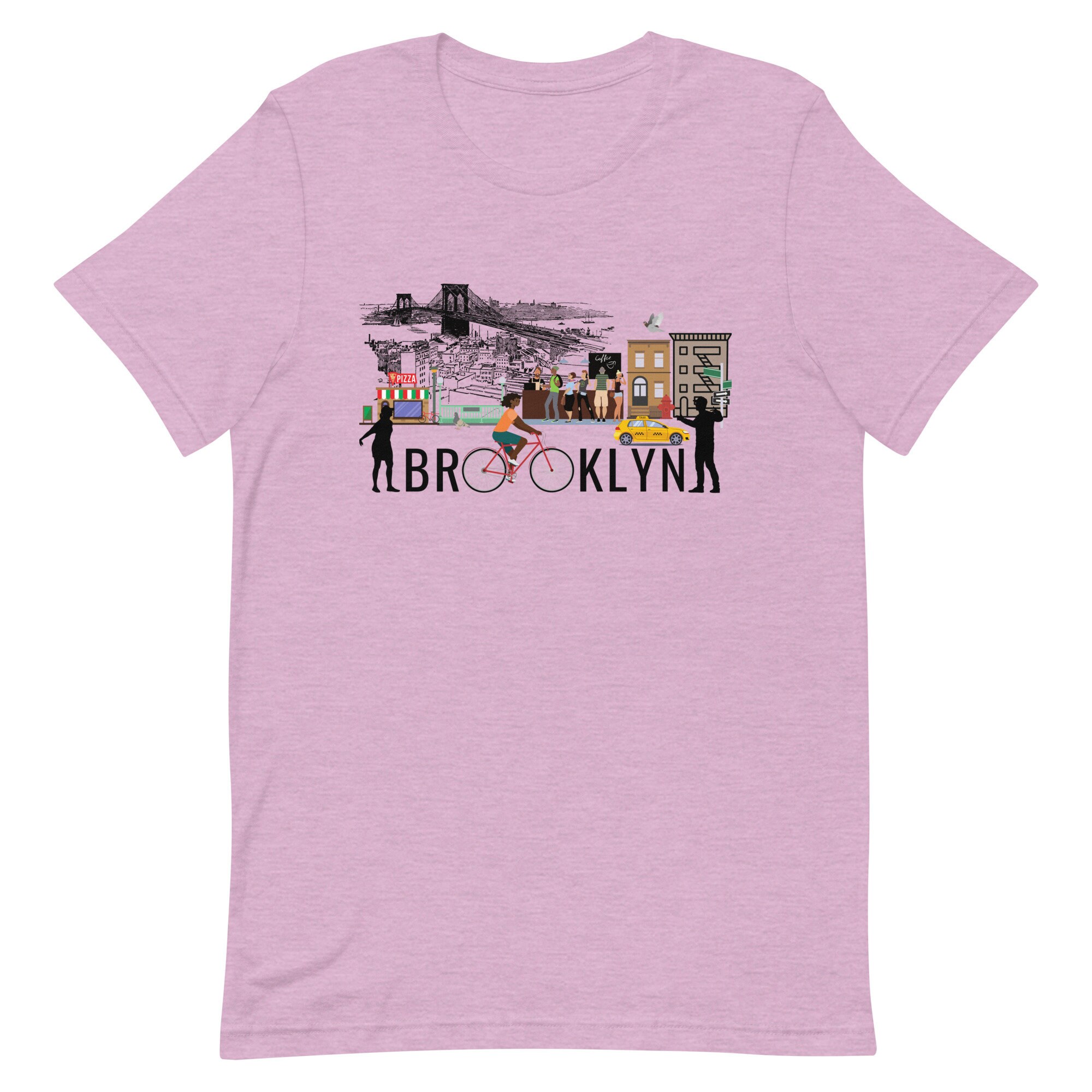 Brooklyn Illustration Shirt, Brooklyn Bridge Shirt, Brooklyn Gift Shirt ...
