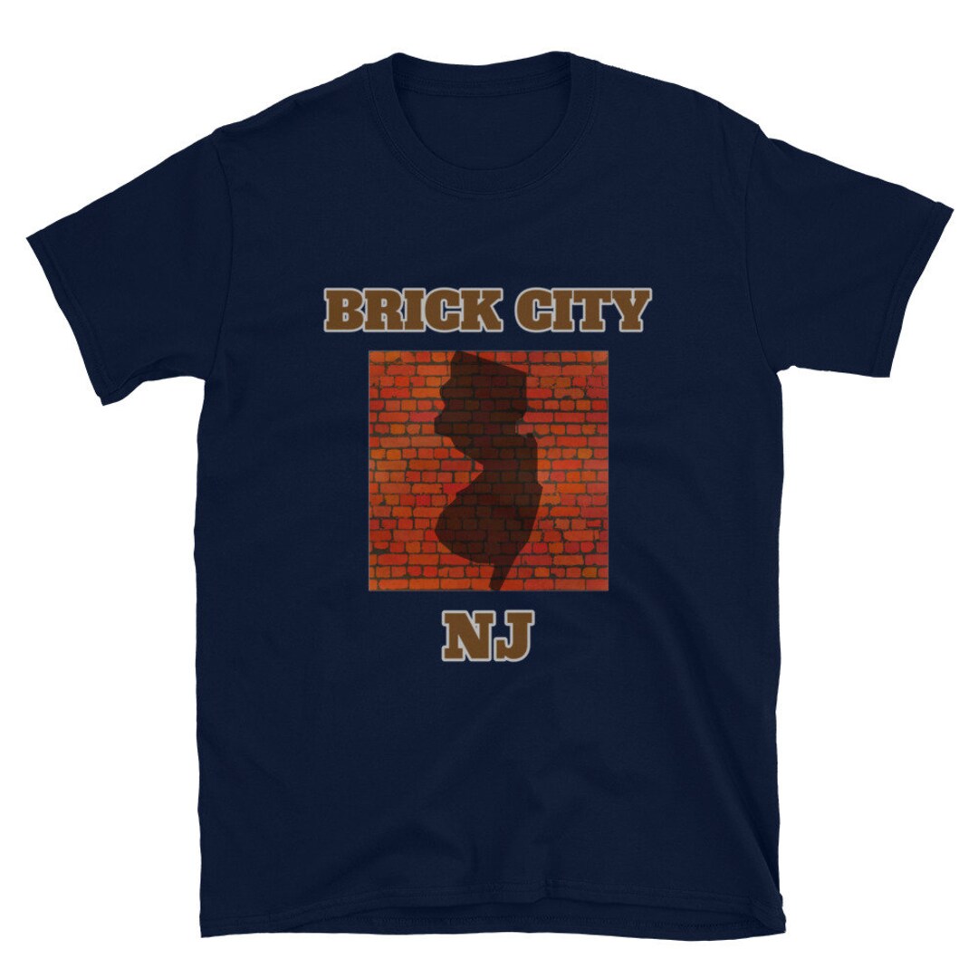 New Jersey Shirt, Brick City NJ Shirt, New Jersey Map Shirt, I Love NJ ...