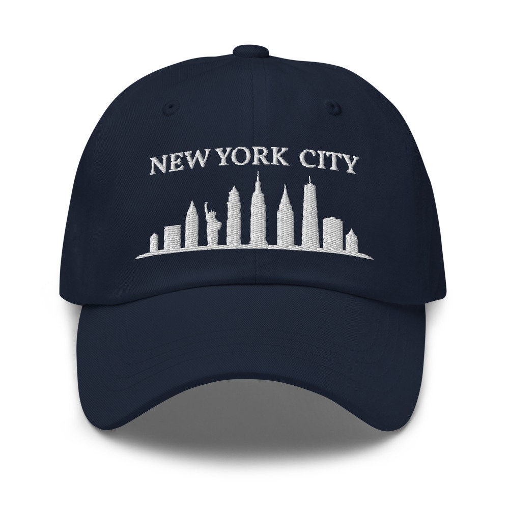 New York City Hat, New York Skyline Hat, NYC Buildings Hat, I Love New ...