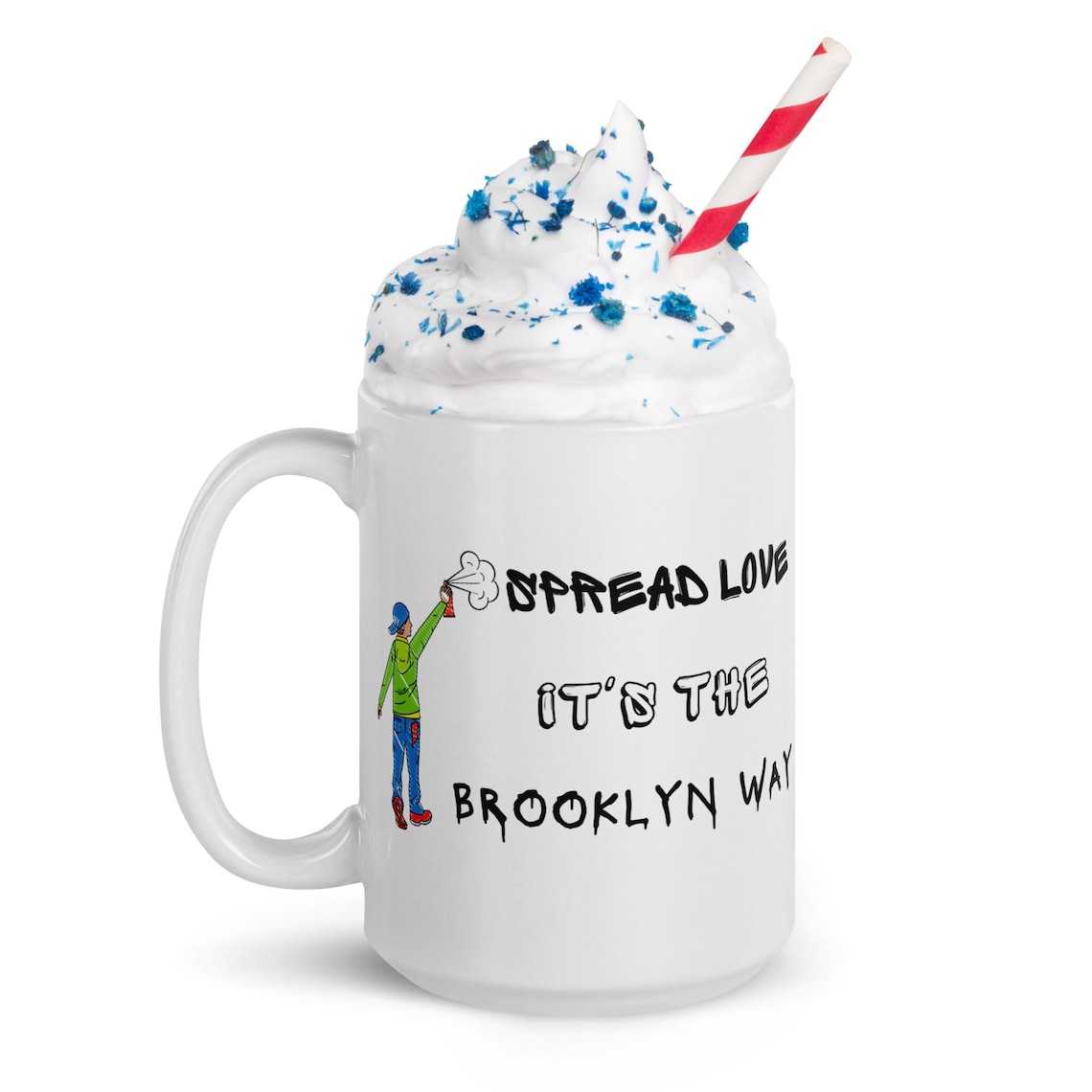 Brooklyn Mug, Brooklyn Coffee Cup, BK New York Coffee Mug, New York ...