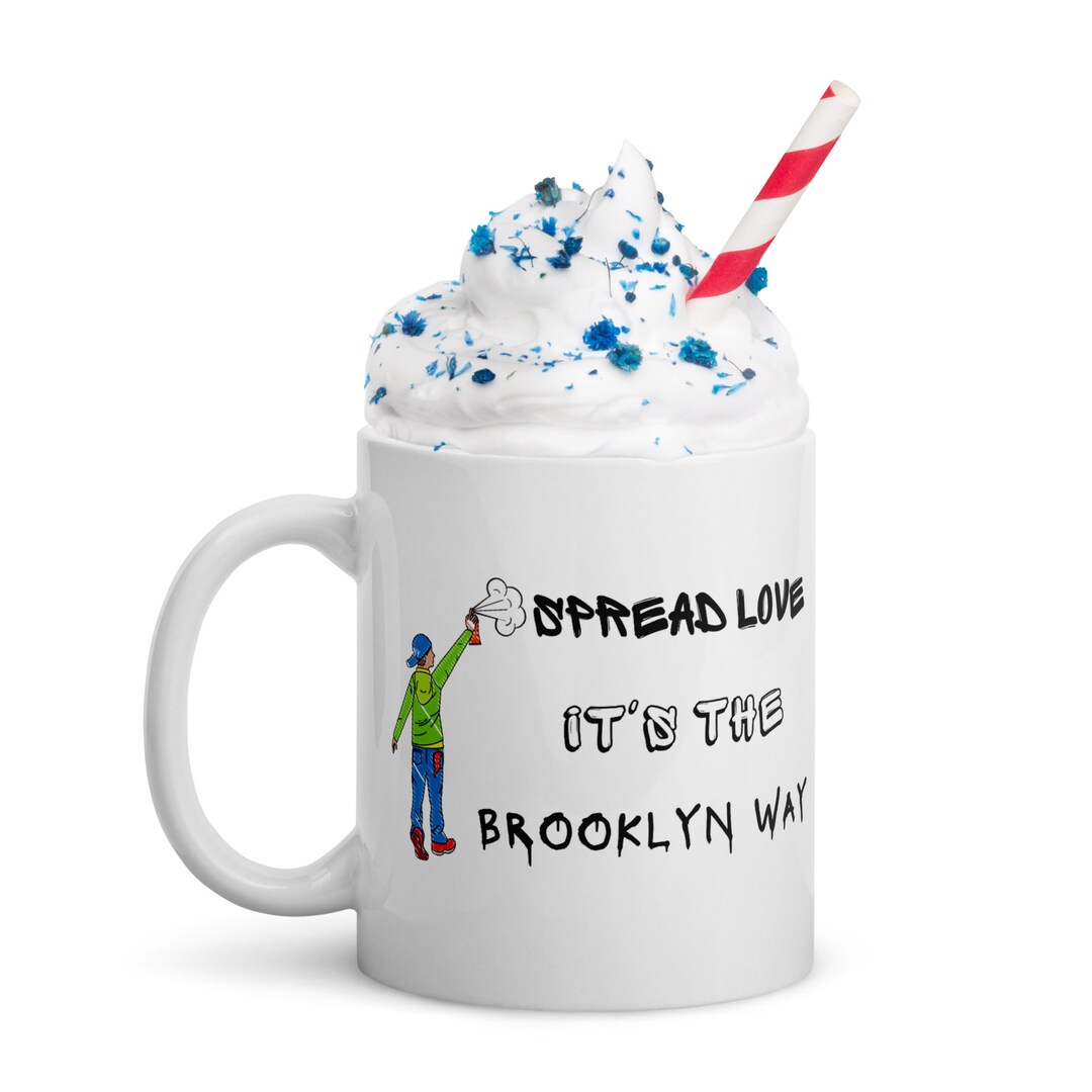Brooklyn Mug, Brooklyn Coffee Cup, BK New York Coffee Mug, New York ...