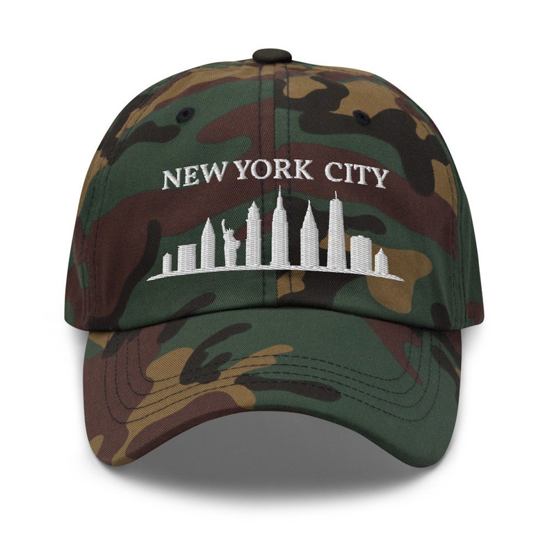 New York City Hat, New York Skyline Hat, NYC Buildings Hat, I Love New ...