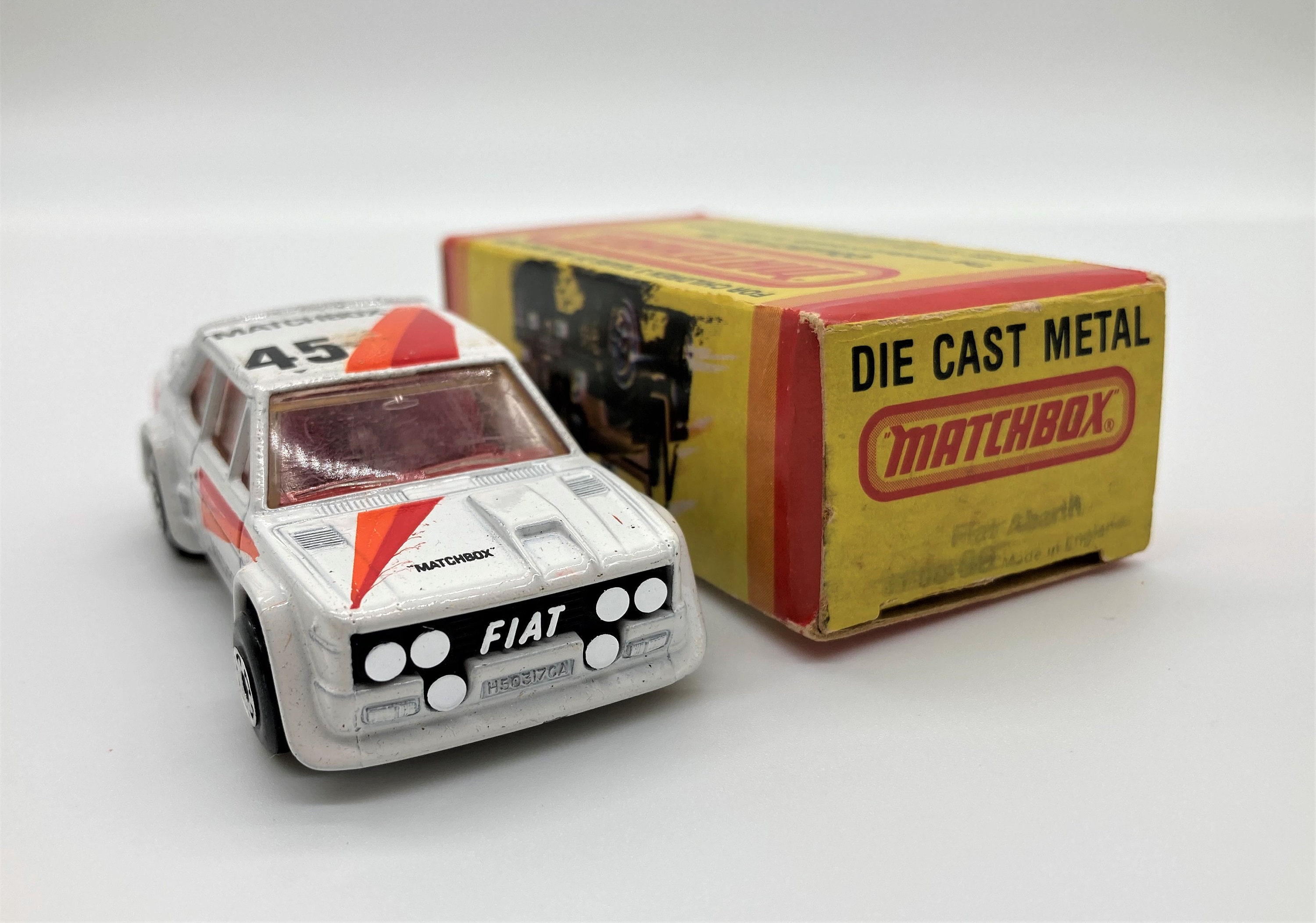 Matchbox Superfast No 74, Fiat Abarth , Good Condition With Original ...
