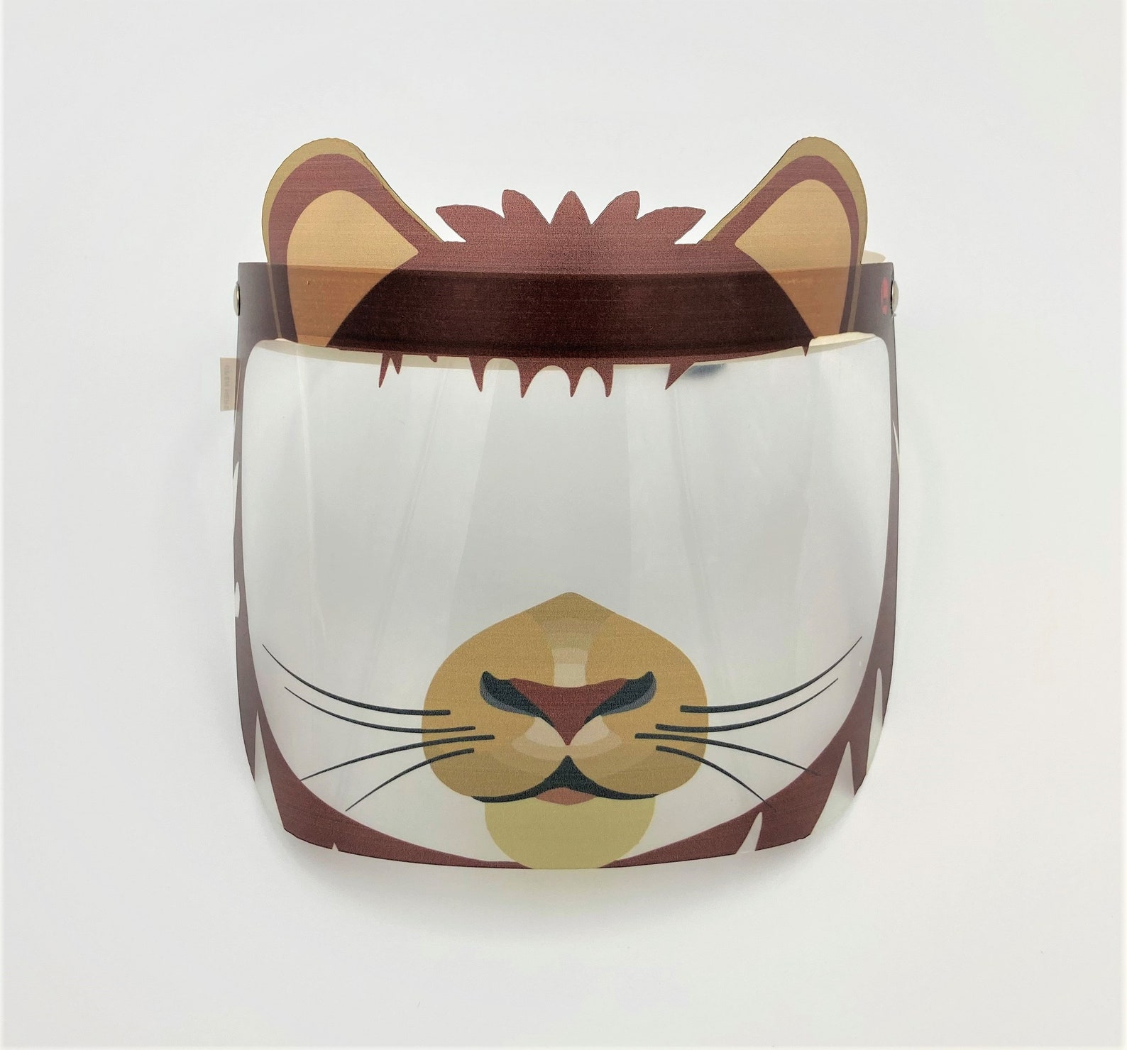 Adjustable Full Face Shields for Kids. Cute Animal Protective Face ...