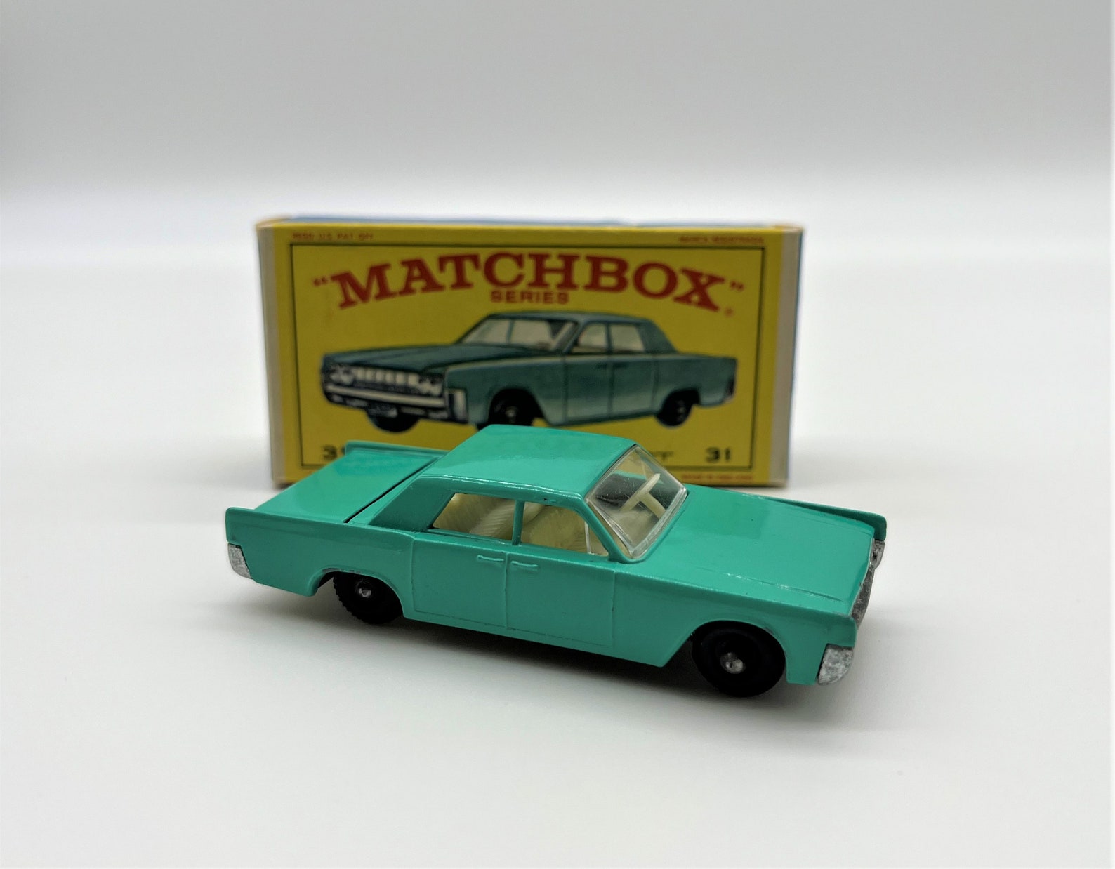 Matchbox Lesney No 31, Lincoln Continental, Mint Condition With ...