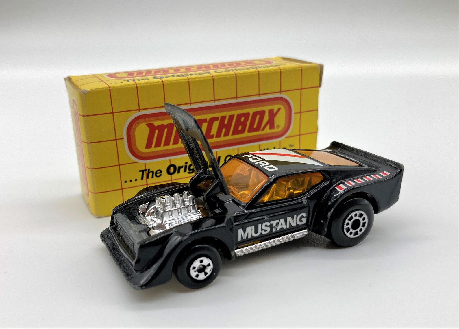 Matchbox No 11, IMSA Mustang, Mint Condition With Original Box, 1983 ...