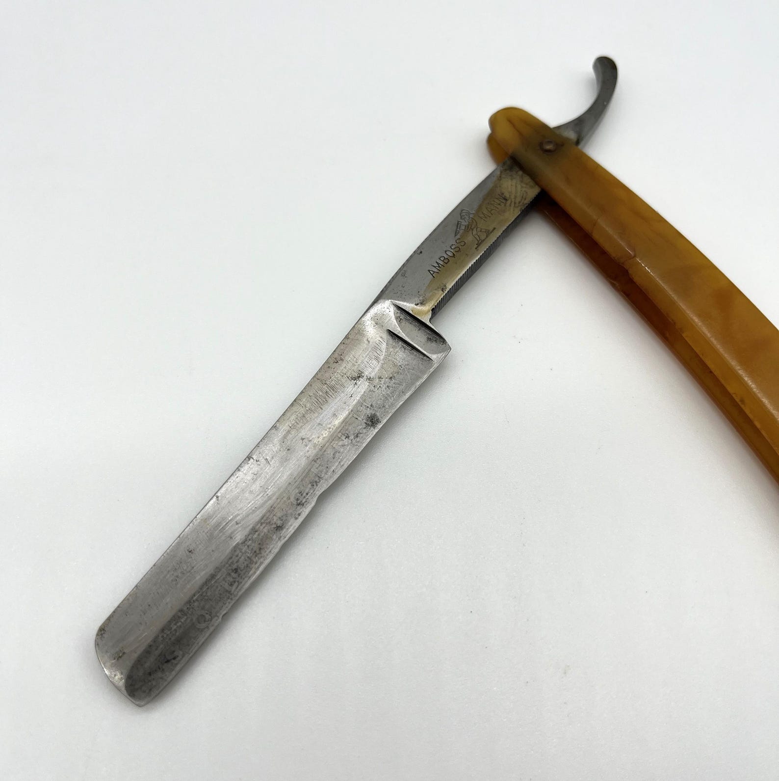 Amboss Mann Solingen Germany Vintage Straight Razor - Etsy