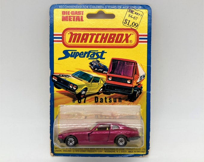 Matchbox Superfast No 67, Datsun 260 Z 22 , Mint Condition With ...