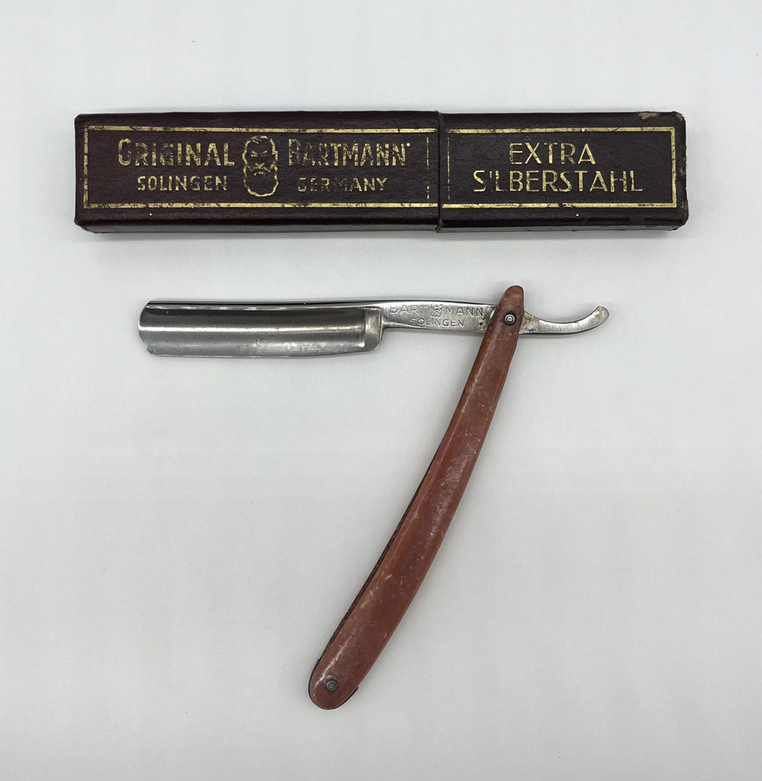 Bartmann Vintage Straight Razor Germany With Original Box - Etsy