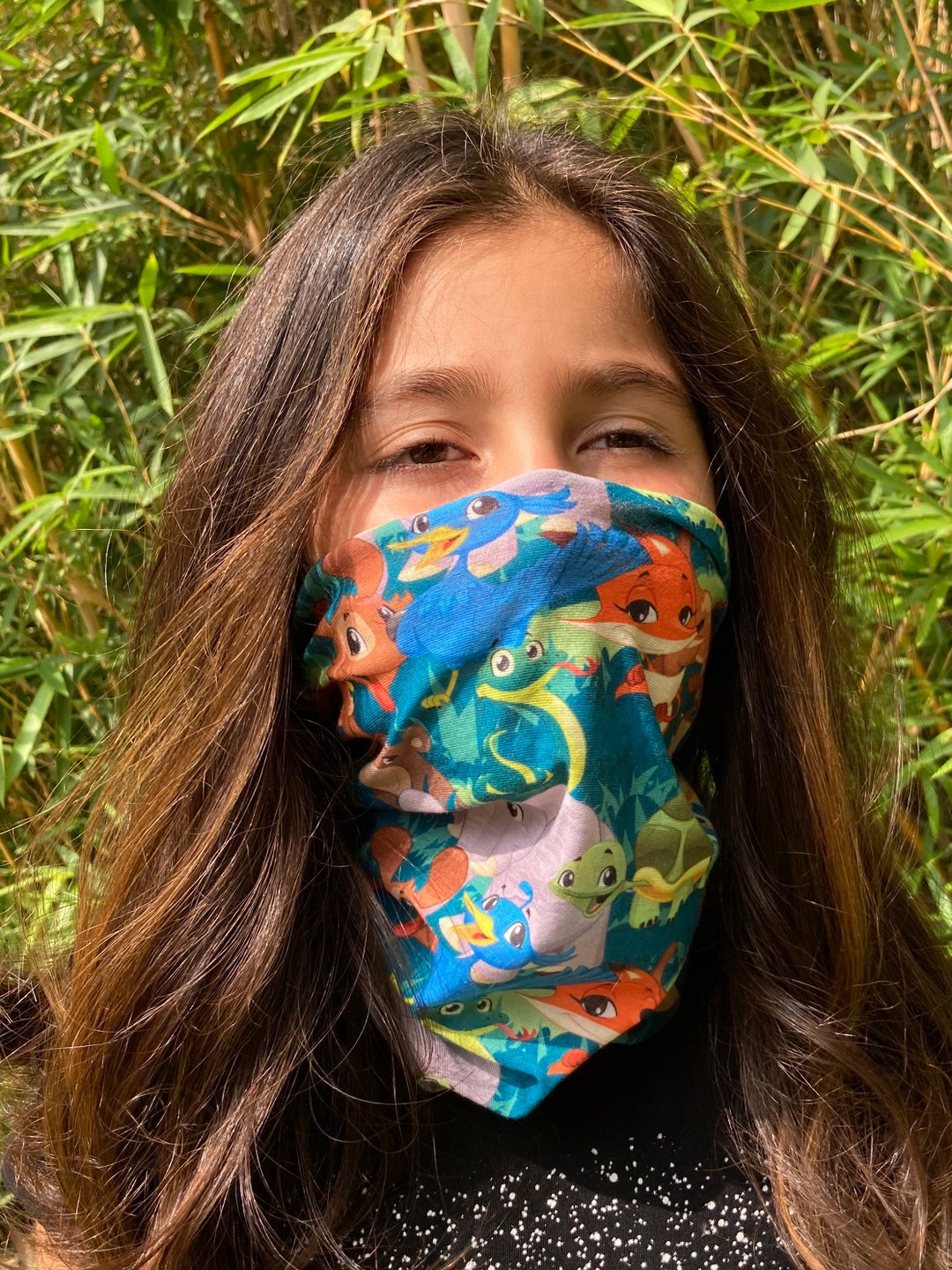 Headband and Head Wrap - Balaclava Breathable Face Cover - Unisex Kids ...