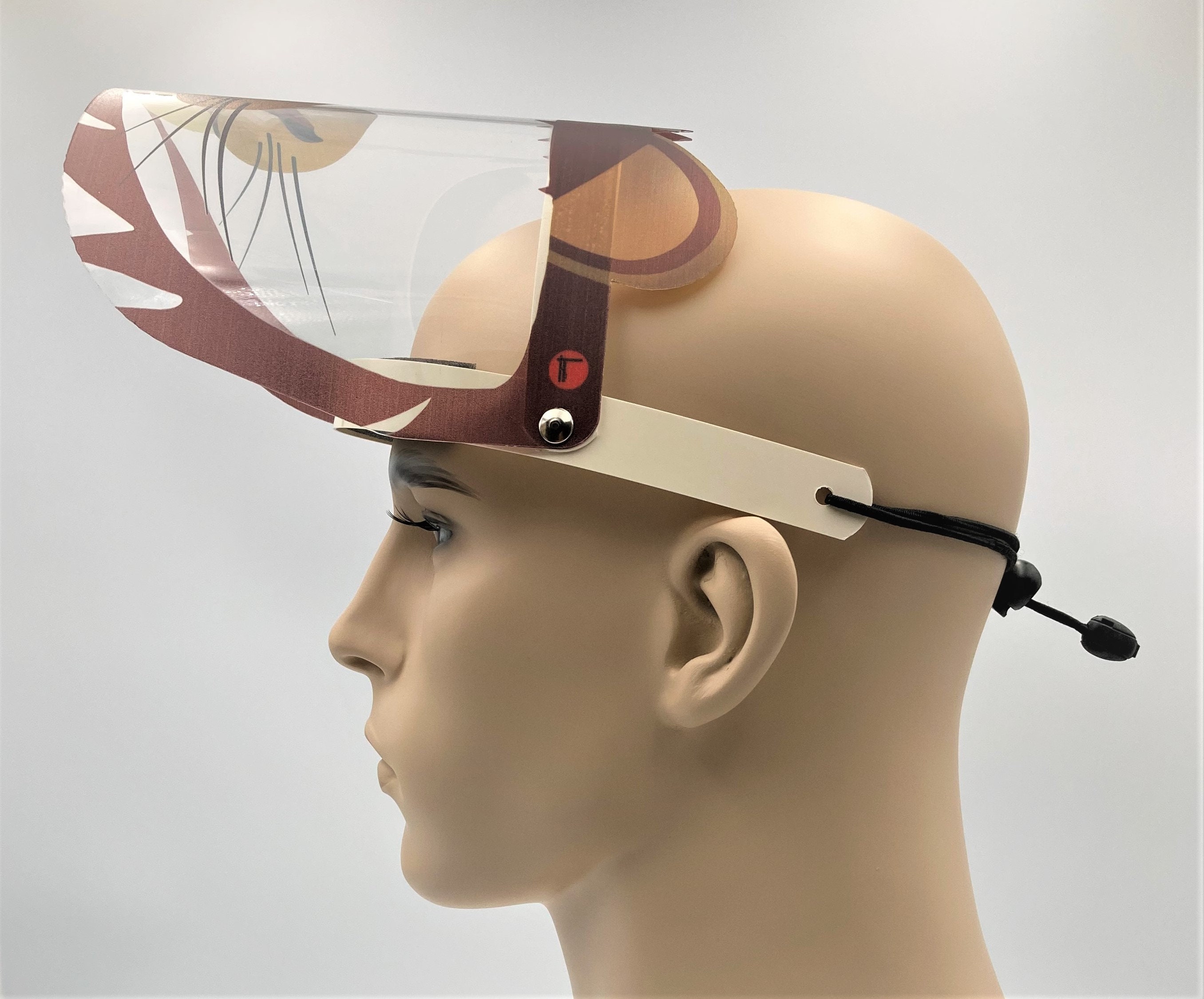 Adjustable Full Face Shields for Kids. Cute Animal Protective Face ...