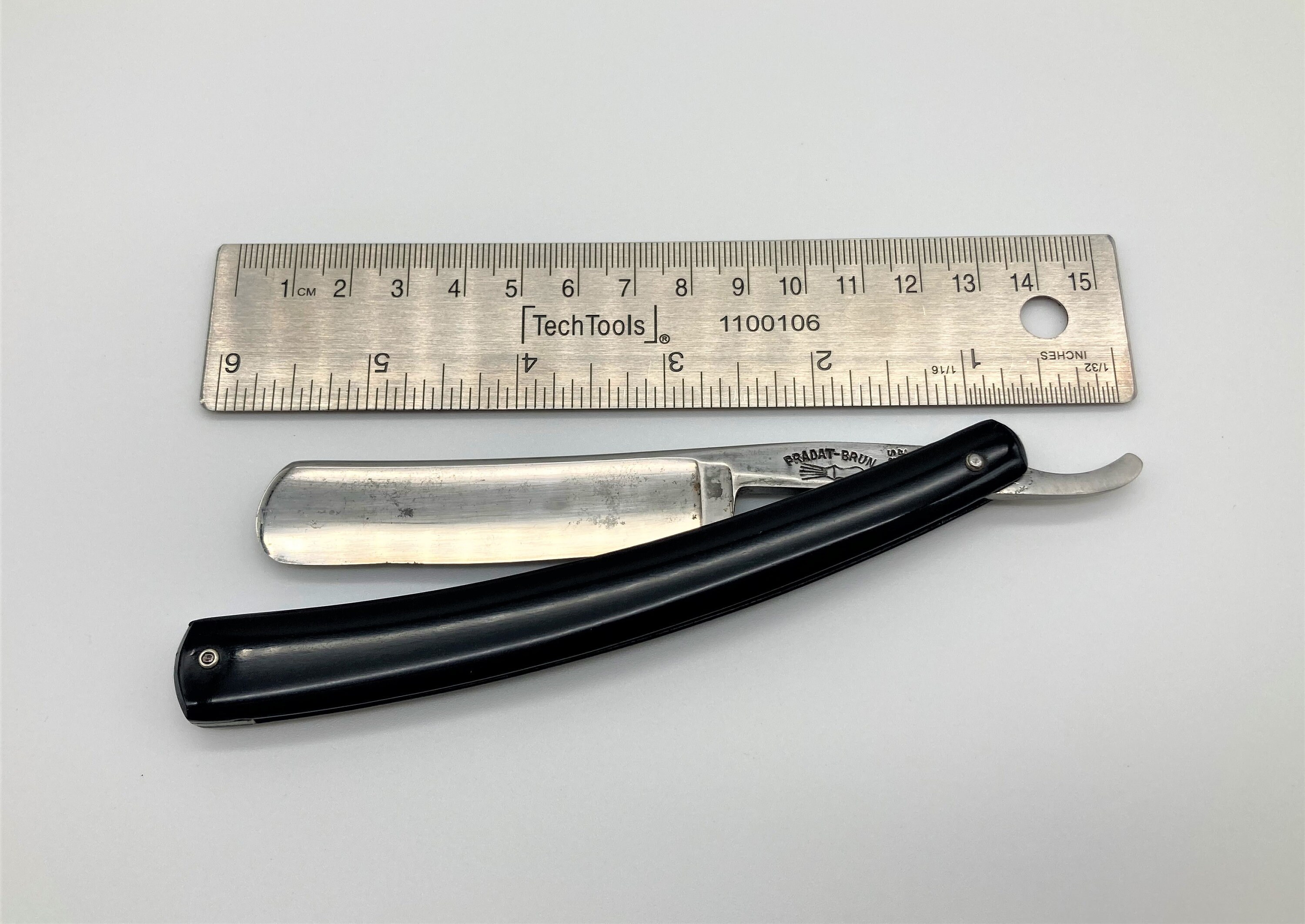 Pradat Brun Vintage Straight Razor France - Etsy