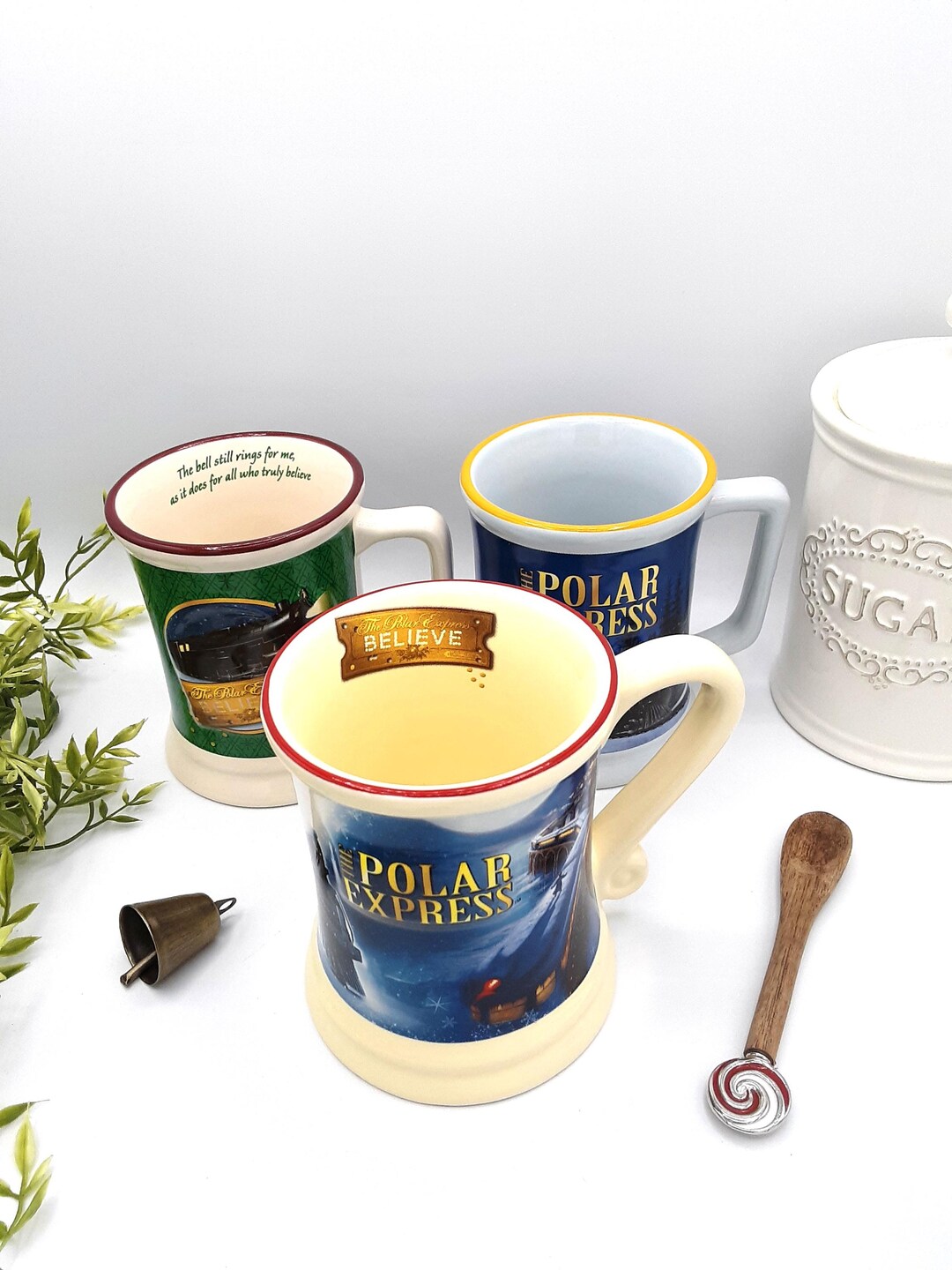 Polar Express Cups, Polar Express Cup, Polar Express Mugs, Mugs Polar ...