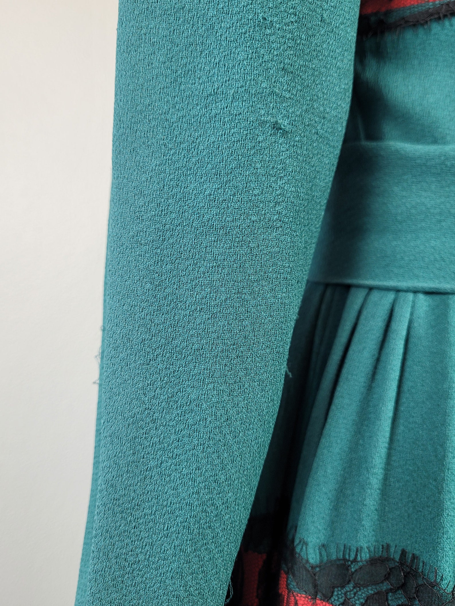 1940s Incredible Lace and Crepe VFW Dance Hall Dress - Etsy