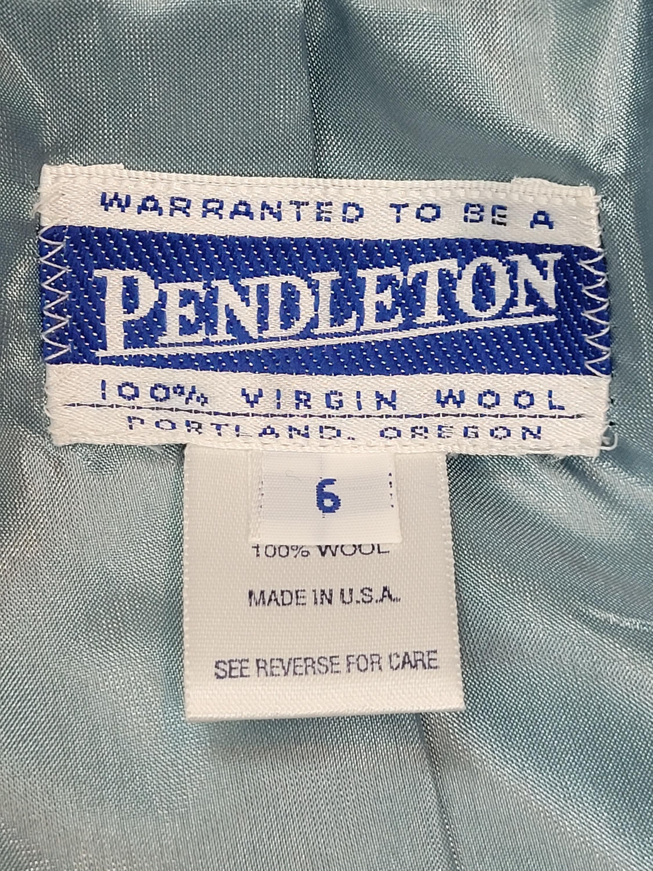 1980s-90s 'pendleton' Wool Pleated Skirt & Matching Bomber Jacket - Etsy