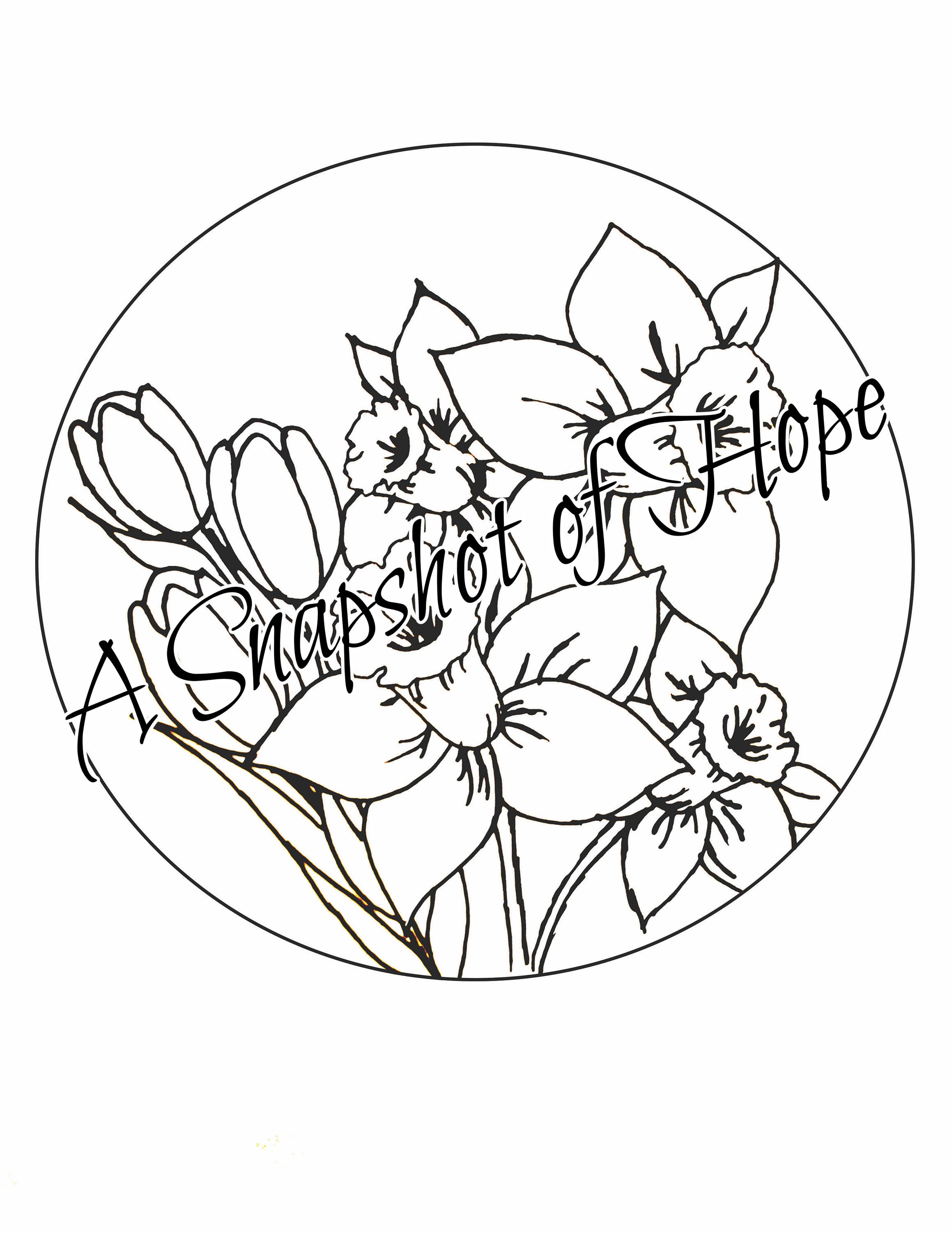 Floral Coloring Pages Bundle - Etsy