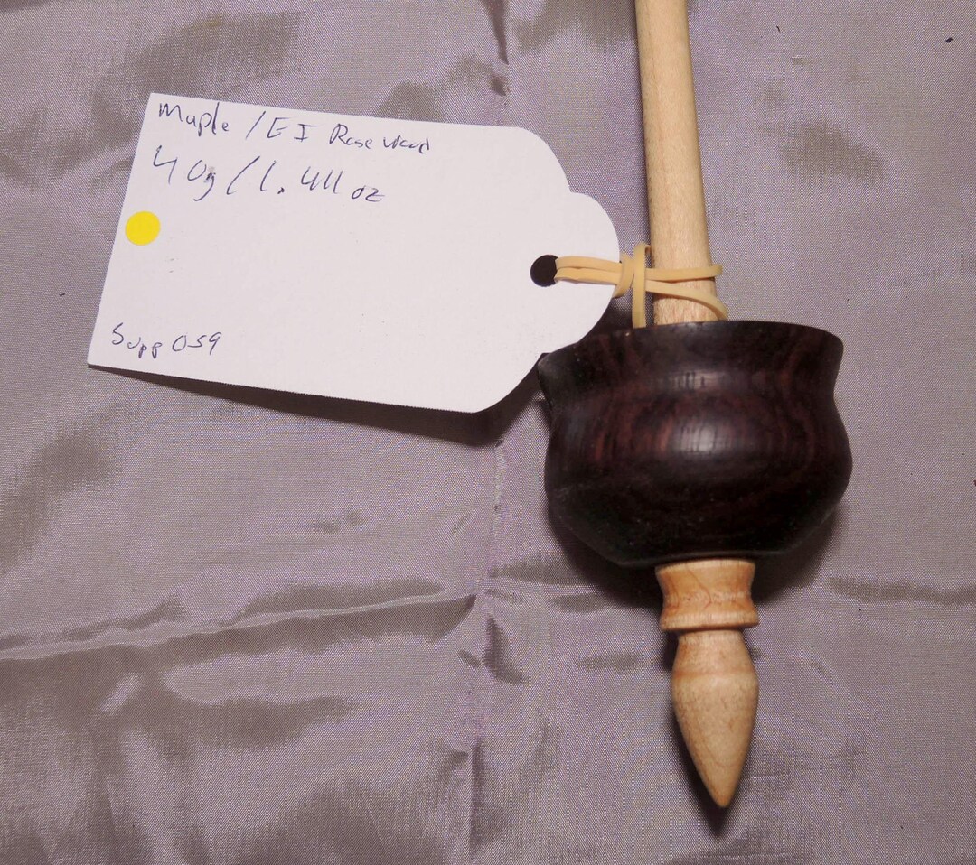 Maple and East Indian Rosewood Spindle, Fingering, Shetland, and Sport ...