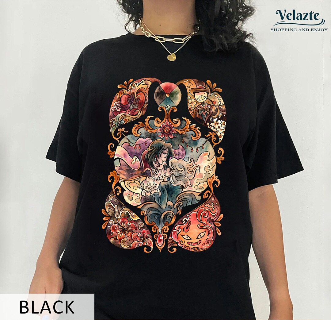 Howl's Moving Castle Shirt, Howl and Sophie Shirt, Calcifer Shirt ...