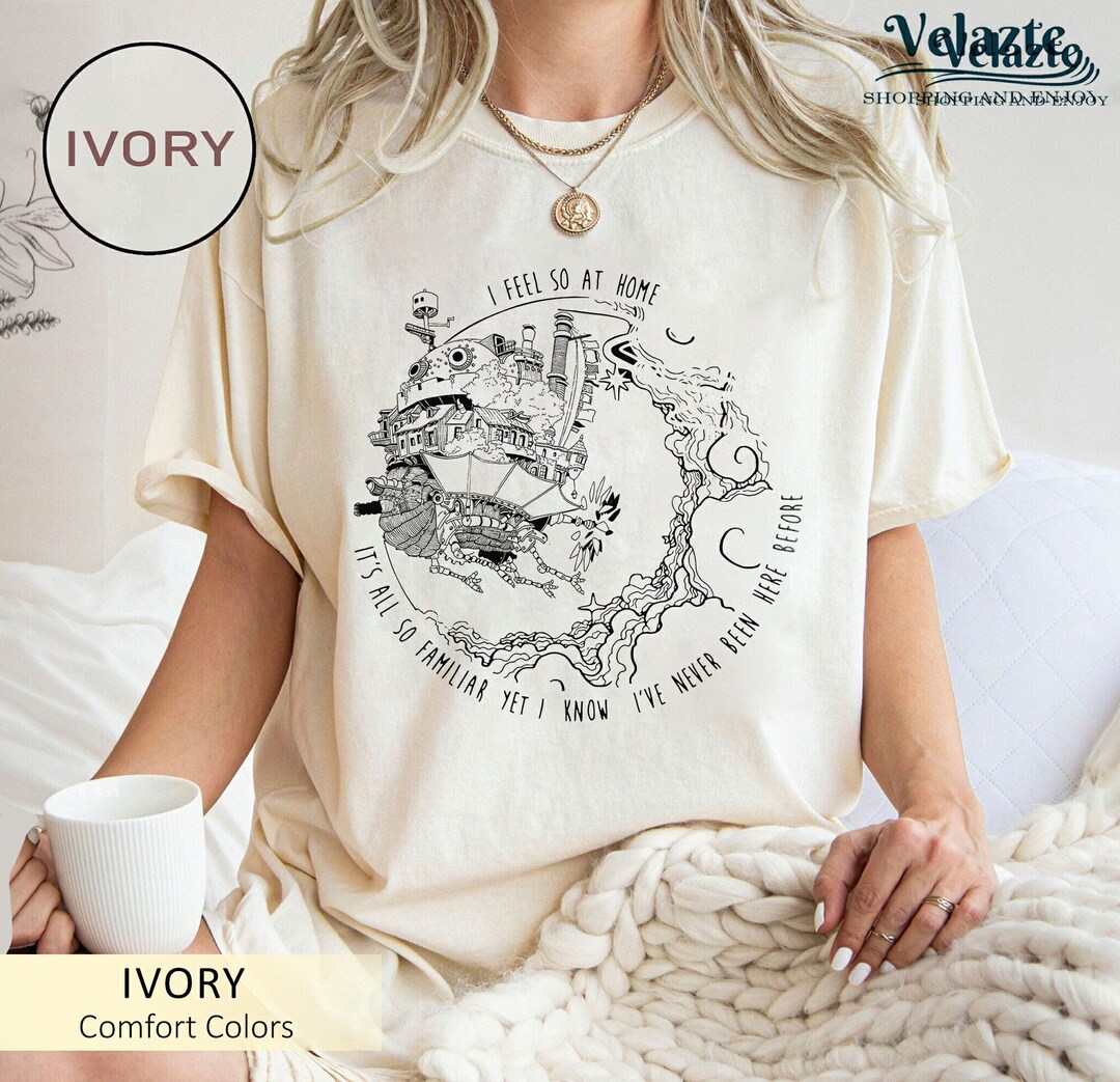 Howl's Moving Castle Shirt Howl and Sophie Shirt - Etsy