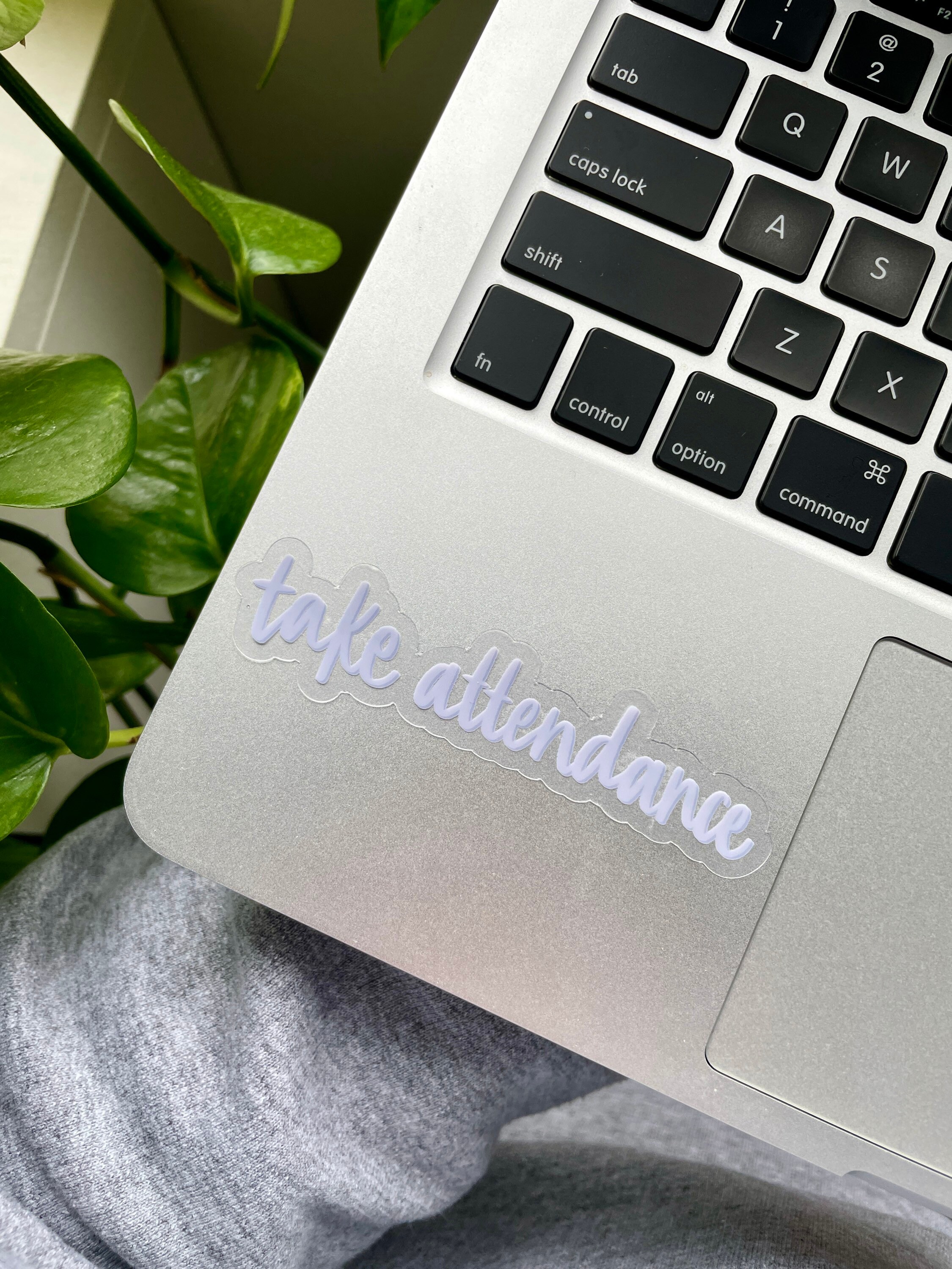 Teacher Clear Vinyl Stickers | Etsy