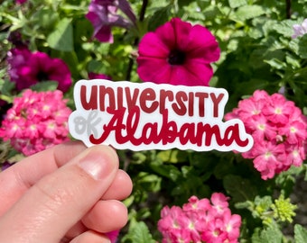 University of Alabama Stickers | Etsy