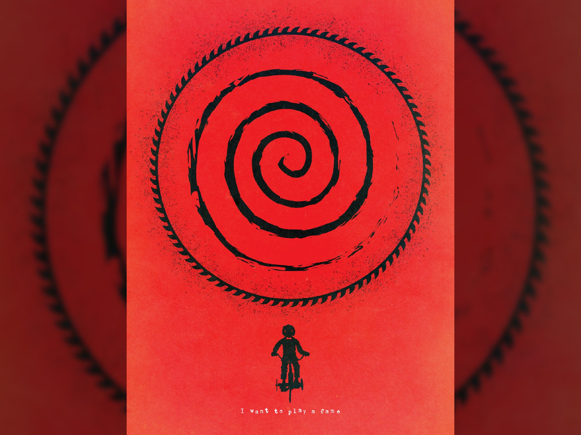 SAW Horror Movie Poster 18 X 24 Digital Download Print - Rough, Gritty ...