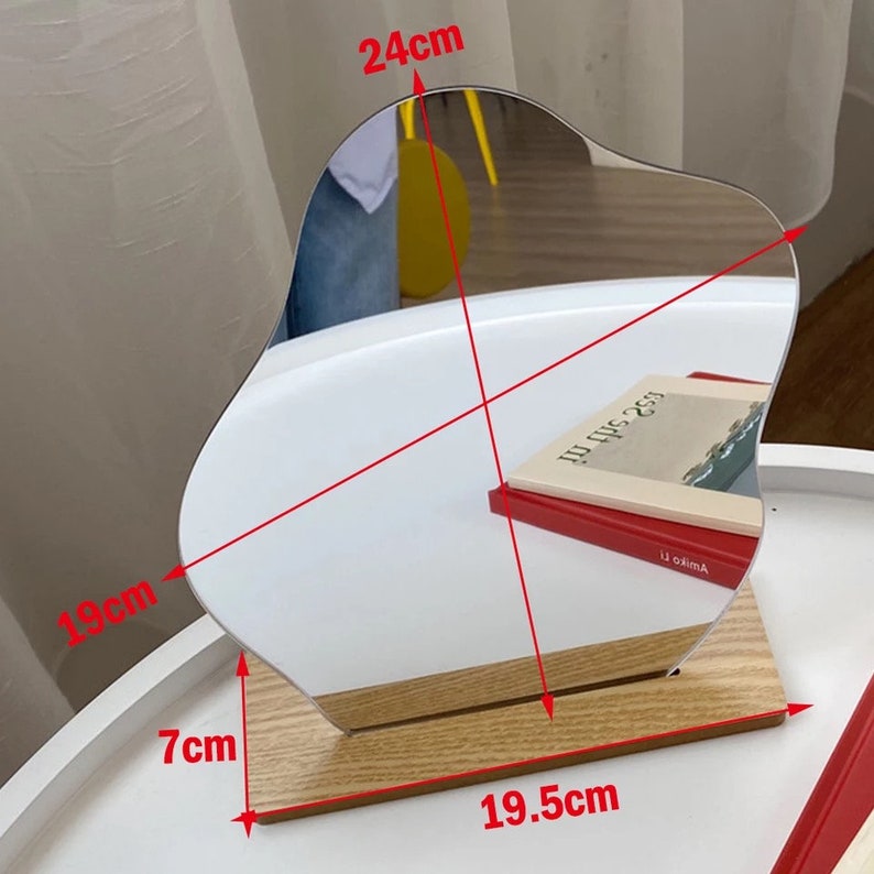 Irregular Shaped Mirror for Makeup/desk Space - Etsy