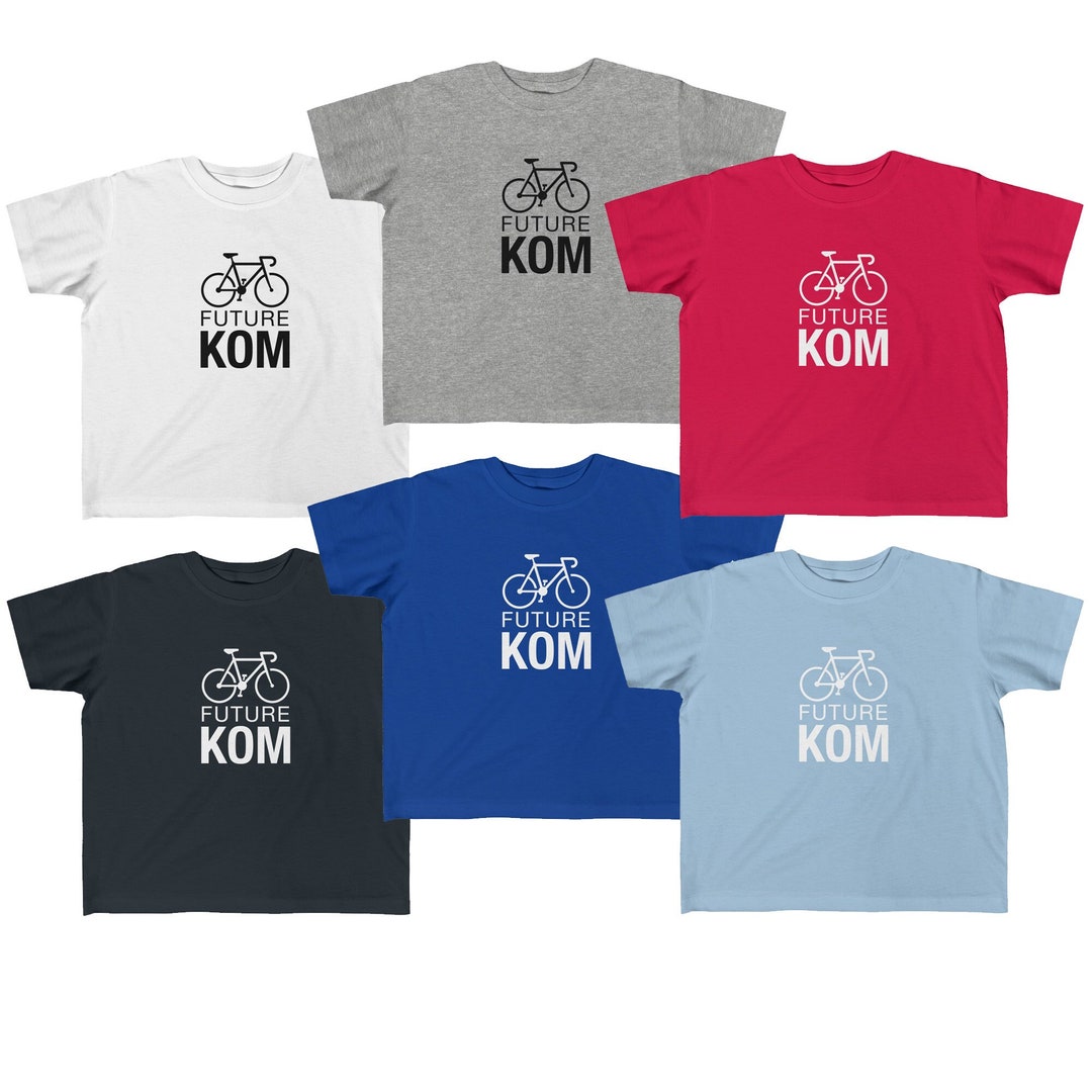 Future KOM Cycling T-shirt, King of the Mountain Kid's Fine Jersey Tee ...
