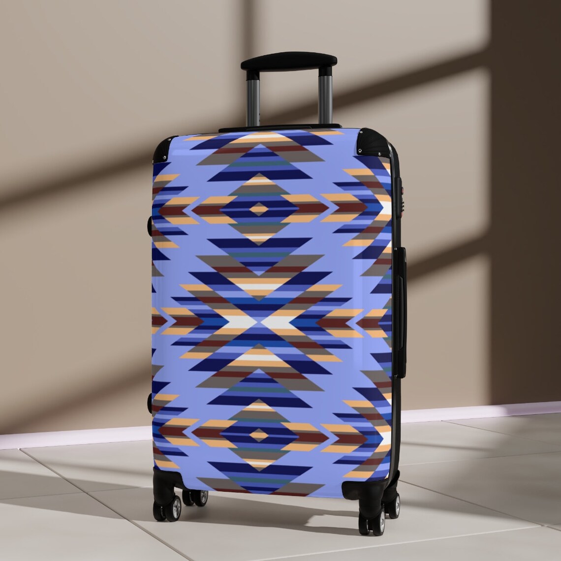 Native American Design Carry on Luggage Cover, Southwestern Style ...