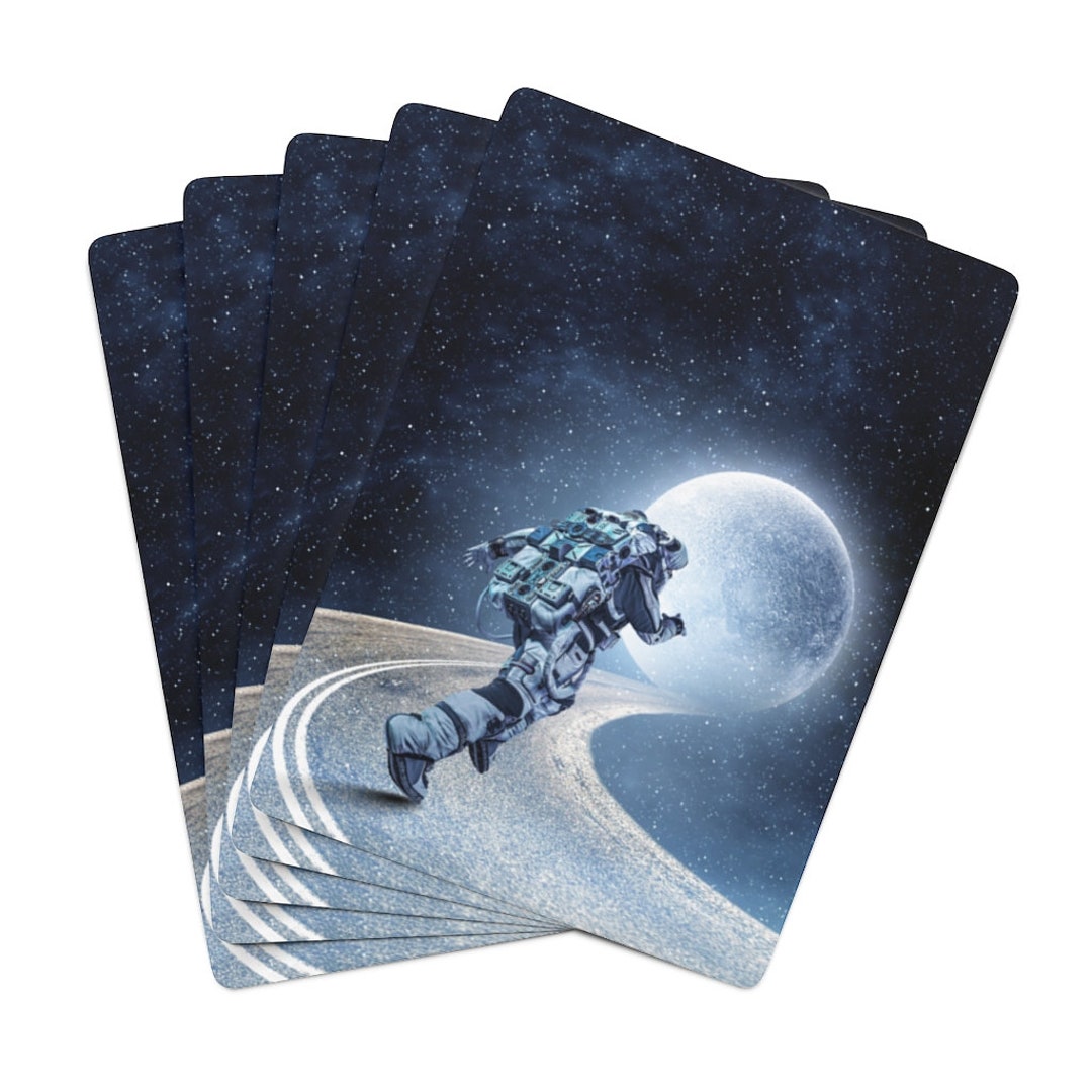 Space Galaxy High Quality Poker Cards, Nasa Space Gifts, Poker Playing ...