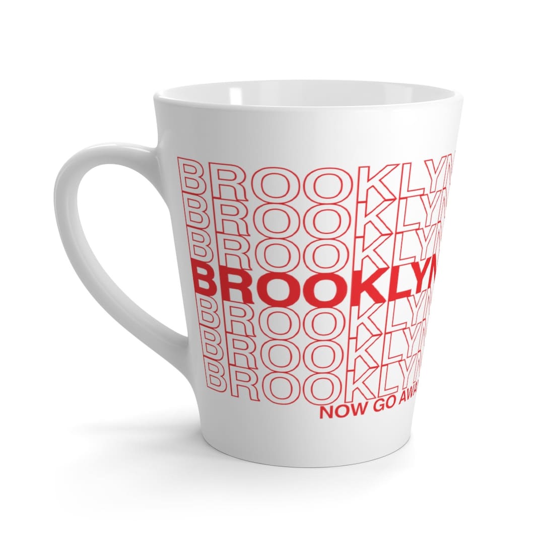 Funny Brooklyn New York Mug, New Yorker Gifts, NYC Latte Cup, Classic ...