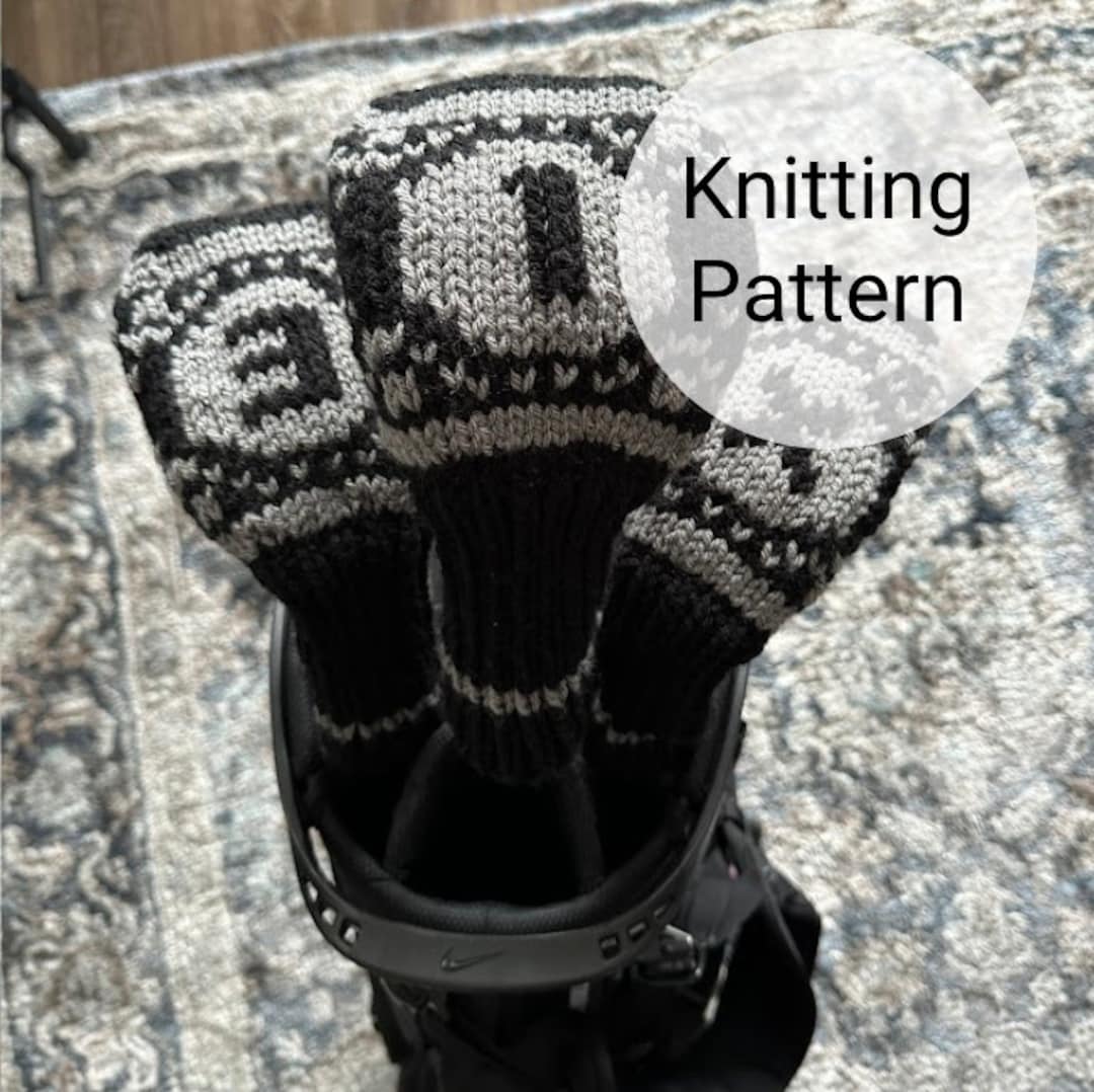 The Knit Golf Headcovers - Knitting Pattern (hybrid, Fairway Wood ...