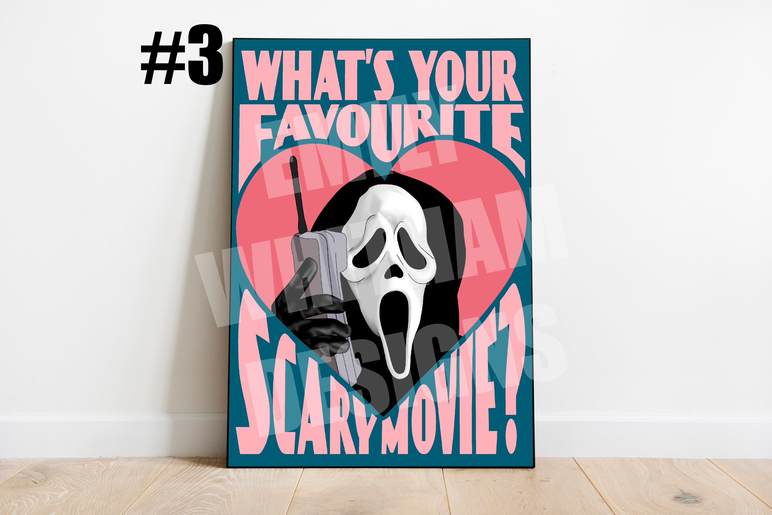 A5/A4 Scream Inspired Print - Etsy UK