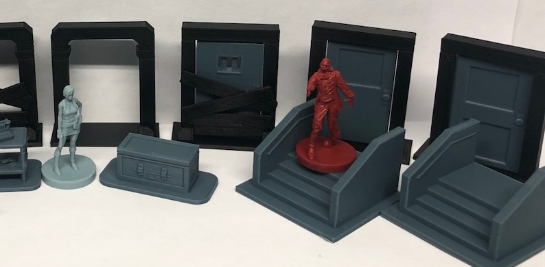 Resident Evil Board Game Terrain Items .SLT Digital Download | Etsy