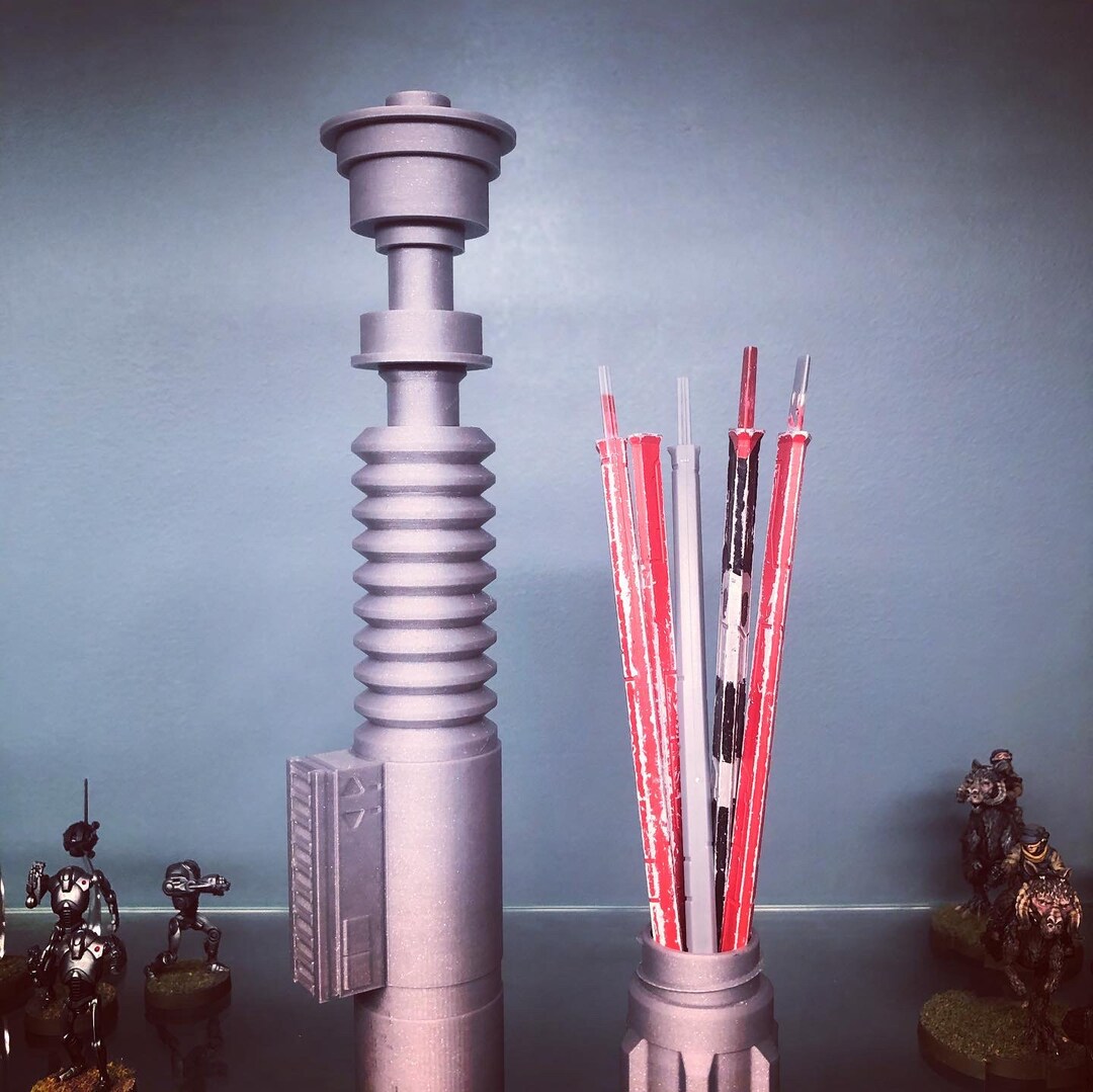 3D Printed Lightsaber Range Ruler Carrying Case for Star Wars Legion - Etsy