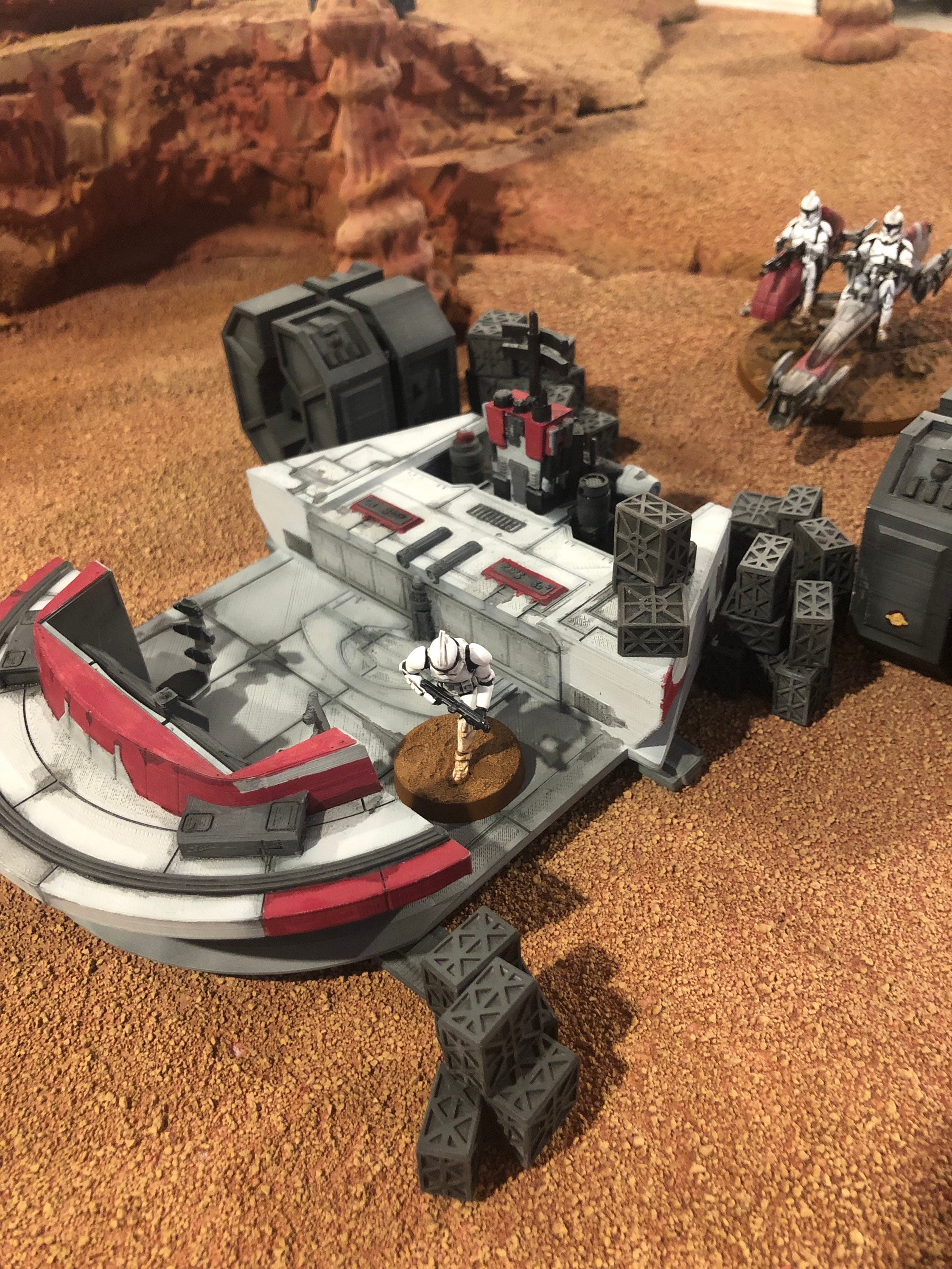Star Wars Legion Observation Station Terrain .STL Download - Etsy UK