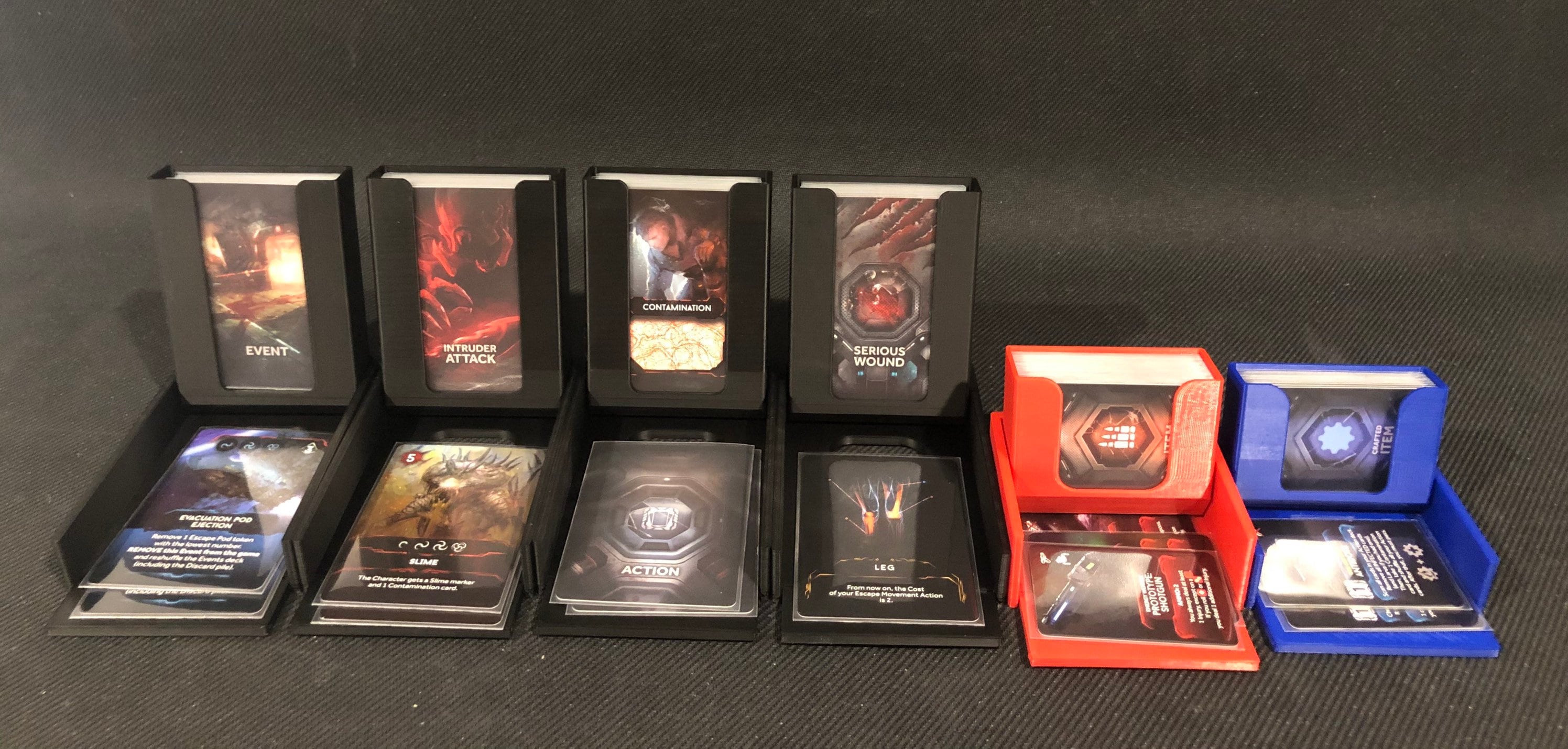 Folding Card Holders for Nemesis Board Game .STL DOWNLOAD - Etsy