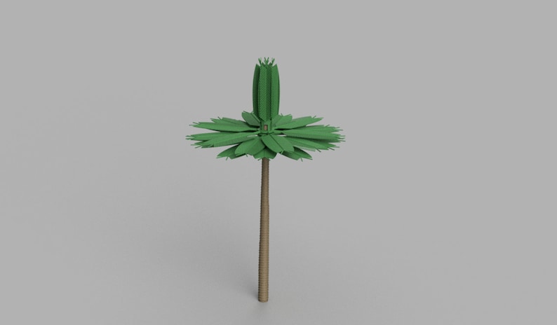 3D Printable 1:48 scale palm tree .STL Download | Etsy