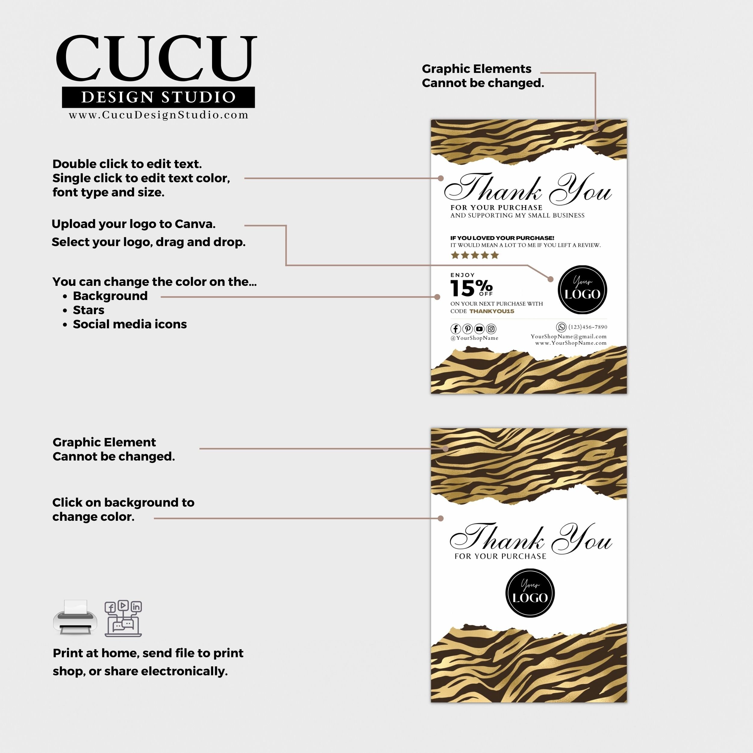 CUSTOMIZABLE Promo Code Template Canva Thank You Discount Code Coupon ...