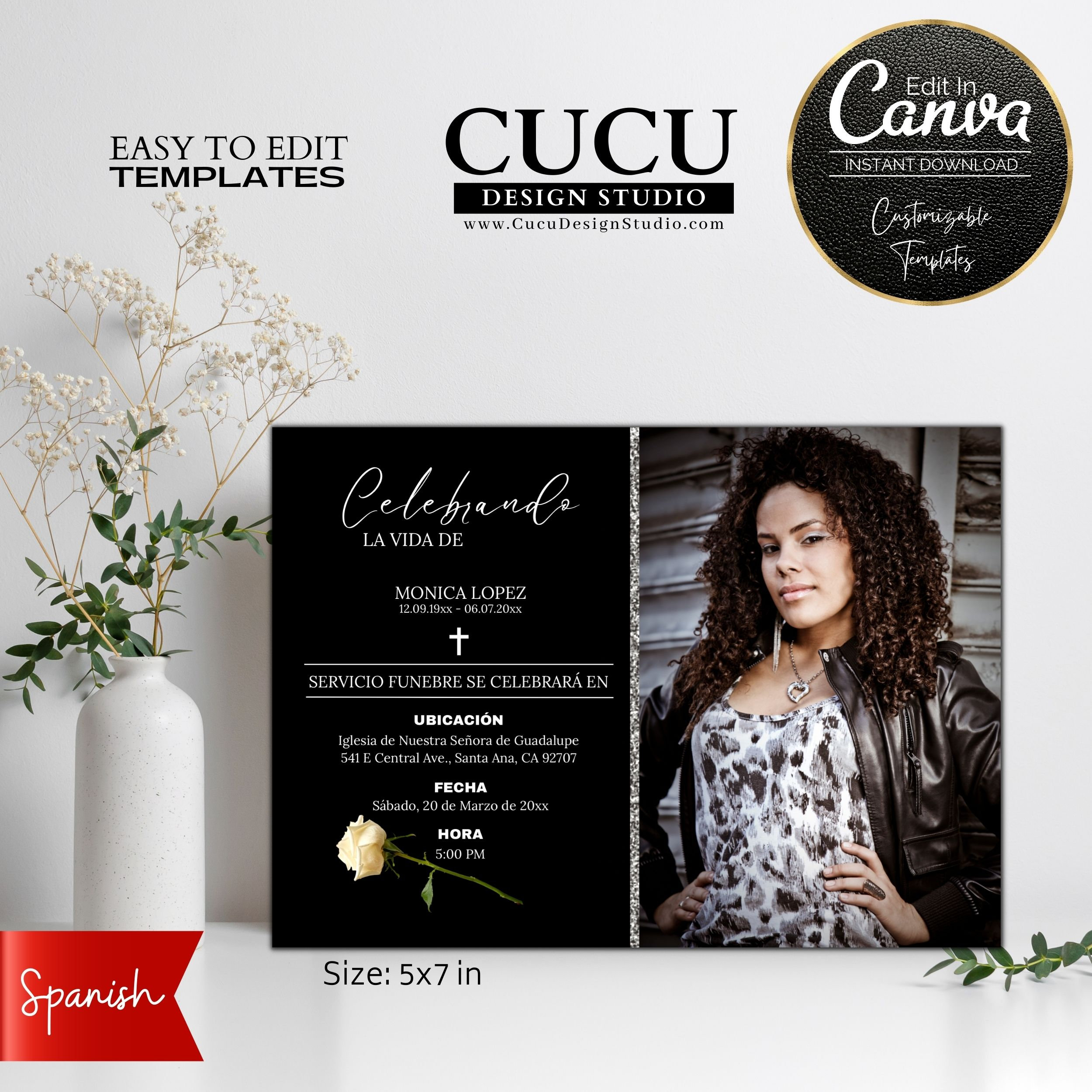 Funeral Invitation In Spanish