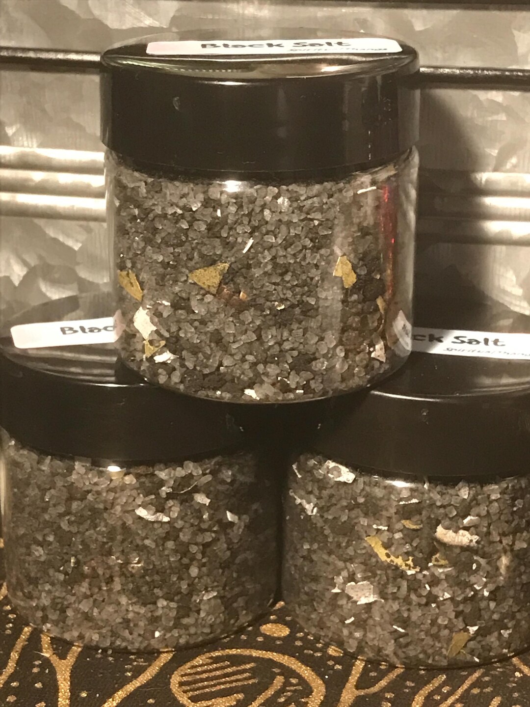 Black Salt-protection Salt - Etsy
