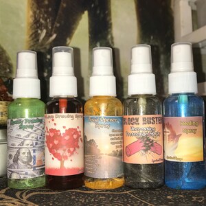 Spiritual Spray Bundle-5 Sprays-free Shipping - Etsy