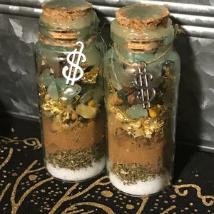 Abundance & Prosperity Jar -fast Luck-money Blessings-30ml Bottle - Etsy