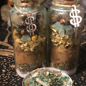 Abundance & Prosperity Jar -fast Luck-money Blessings-30ml Bottle - Etsy