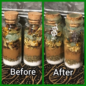 Abundance & Prosperity Jar -fast Luck-money Blessings-30ml Bottle - Etsy