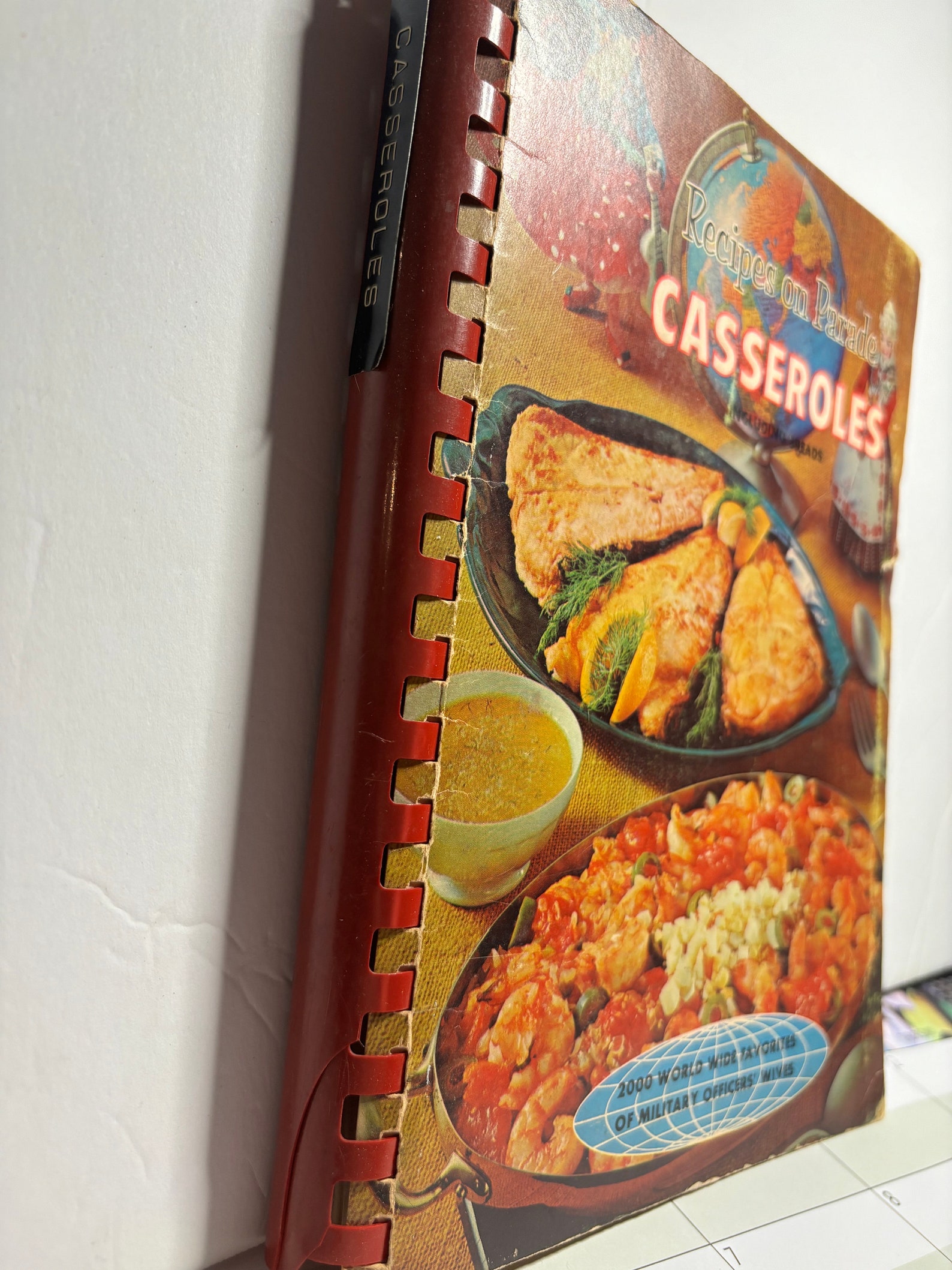 Vintage Cookbook 2000 Worldwide Favorite Recipes of Military Officers ...