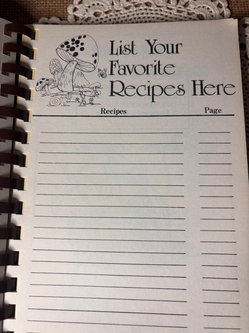 Plain Cooking From Plains Cookbook | Spiral Bound Community Recipes - Etsy