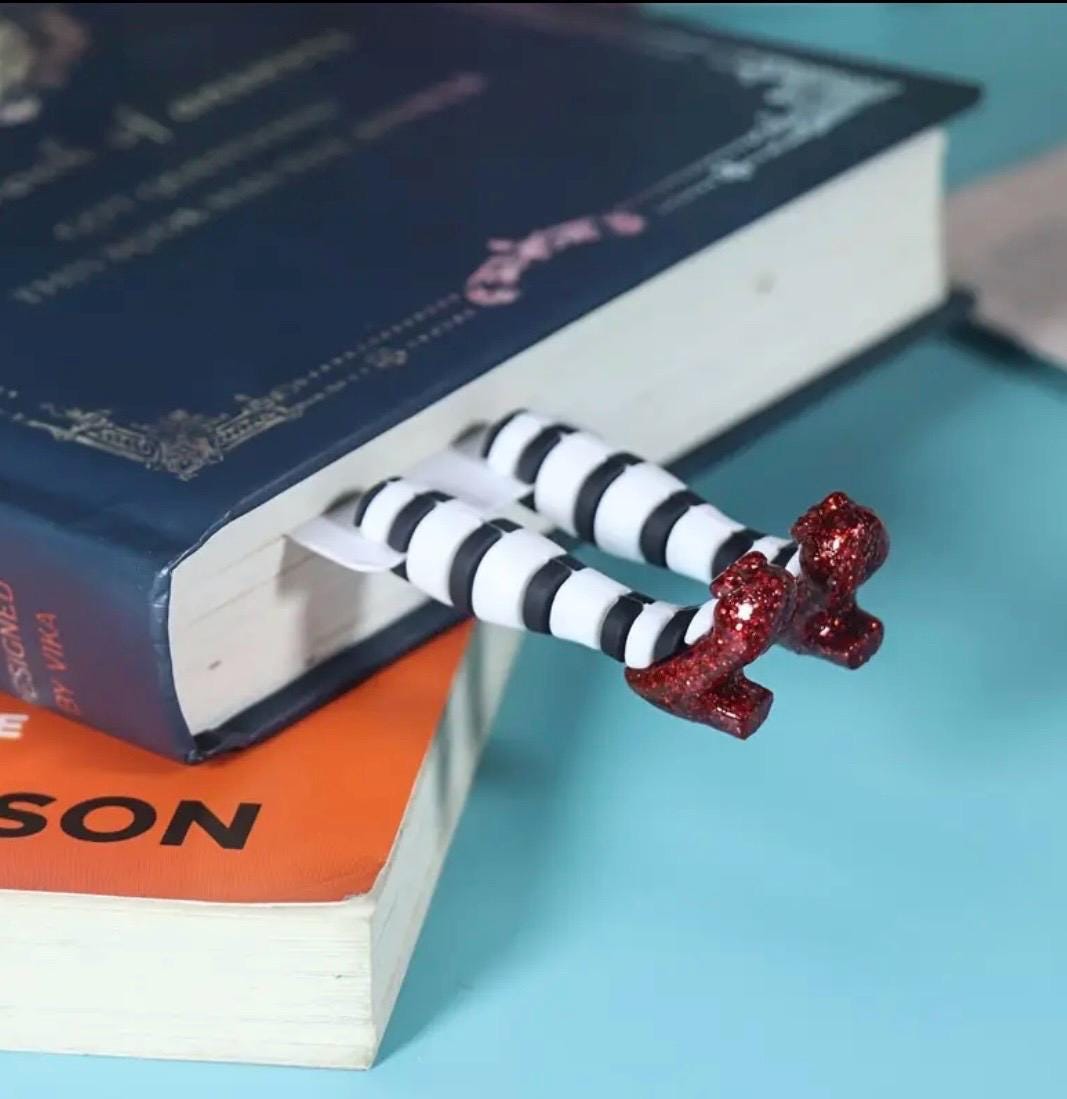 Wizard of Oz-inspired Wicked Witch Legs Bookmark Fun and Unique Gift ...