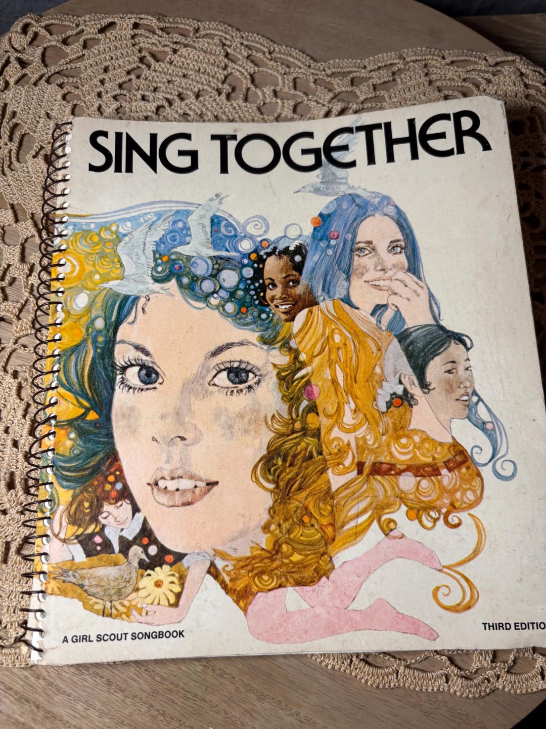 1973 Sing Together Girl Scout Songbook – Third Edition Spiral Bound ...