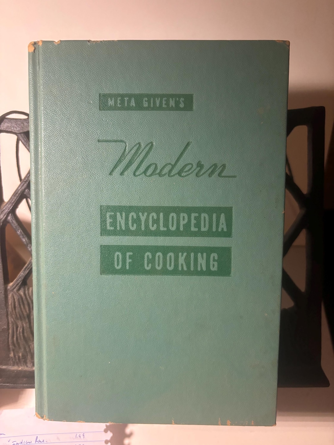 Meta Givens Modern Encyclopedia of Cooking 1955 Vintage Cookbook ...